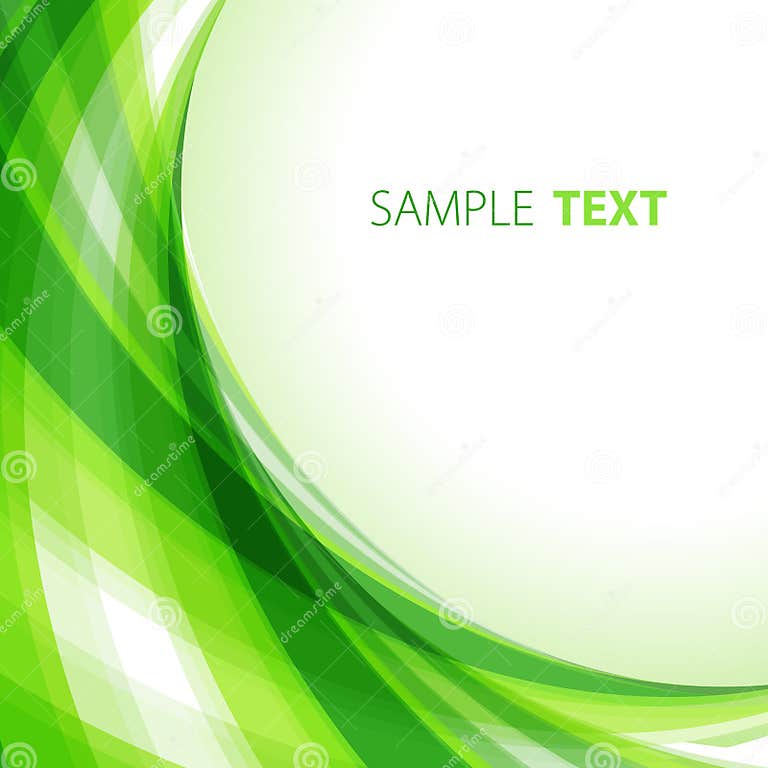 Green abstract background stock vector. Illustration of white - 10397416