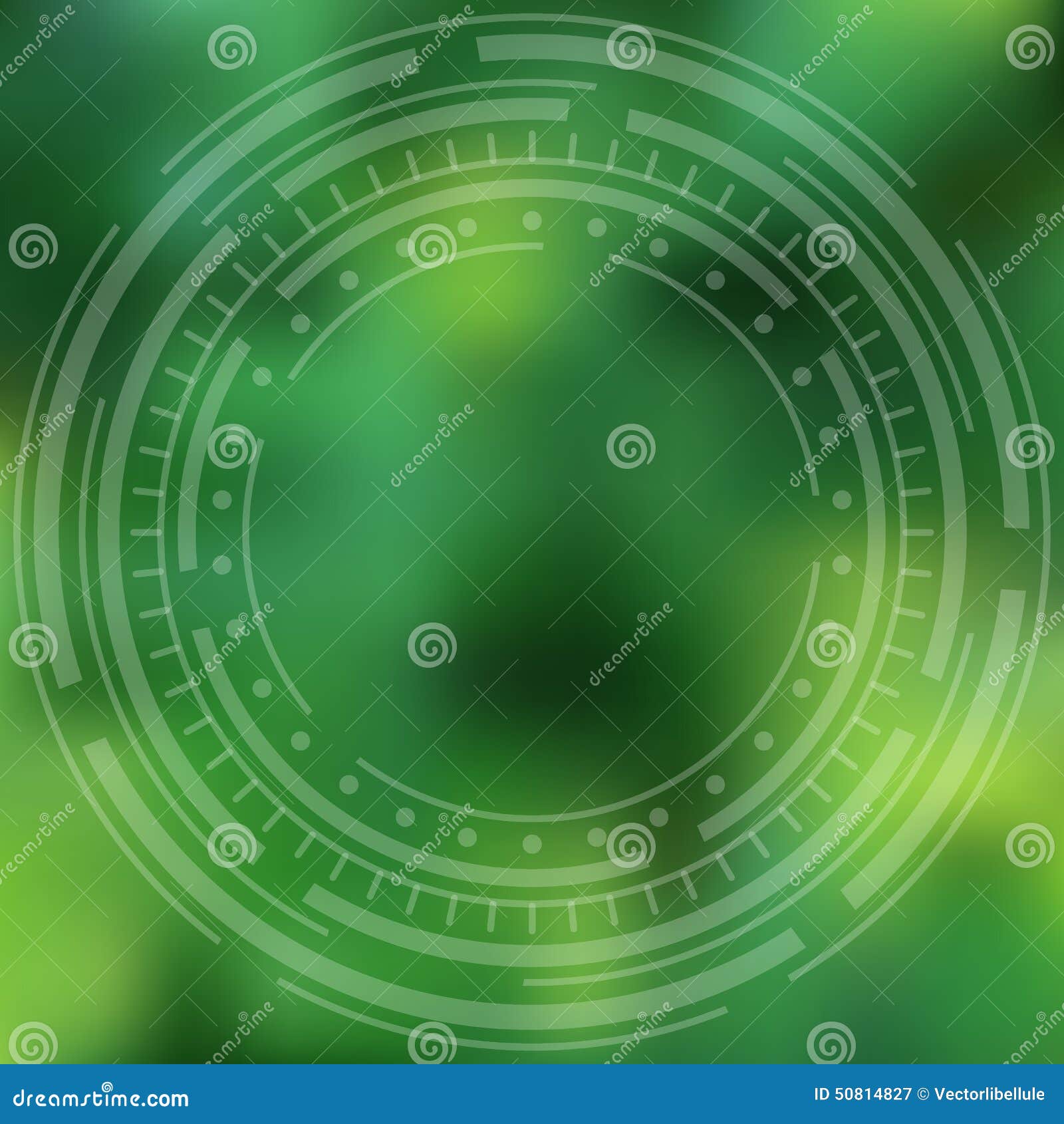 Green abstract background stock vector. Illustration of cycle - 50814827