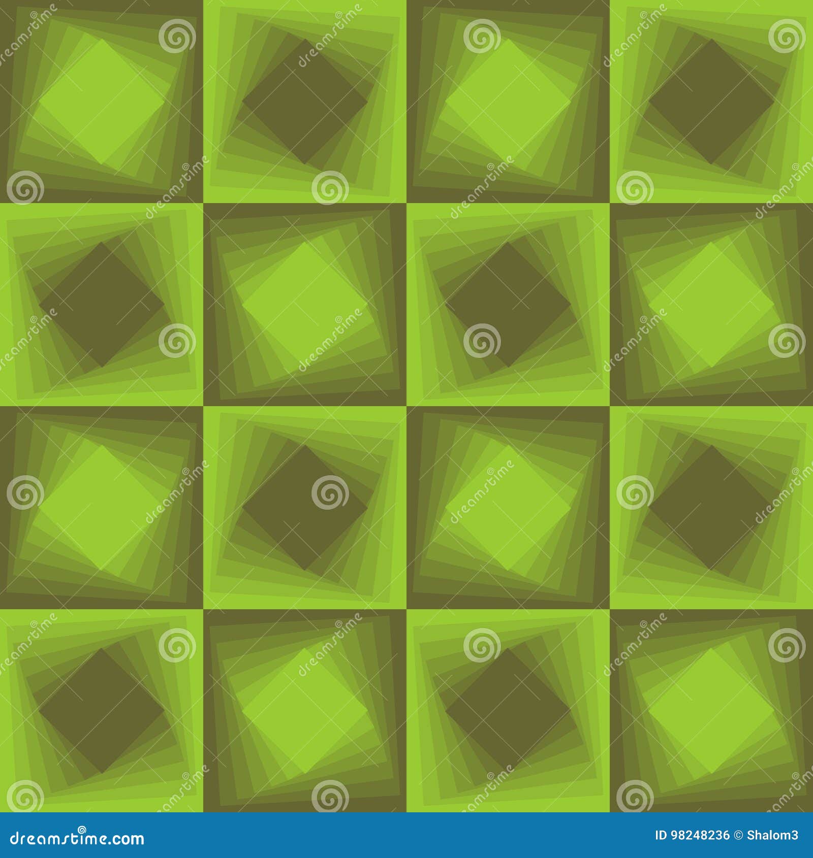 Green Abstract Background, Checker Patterns with Blending Square ...