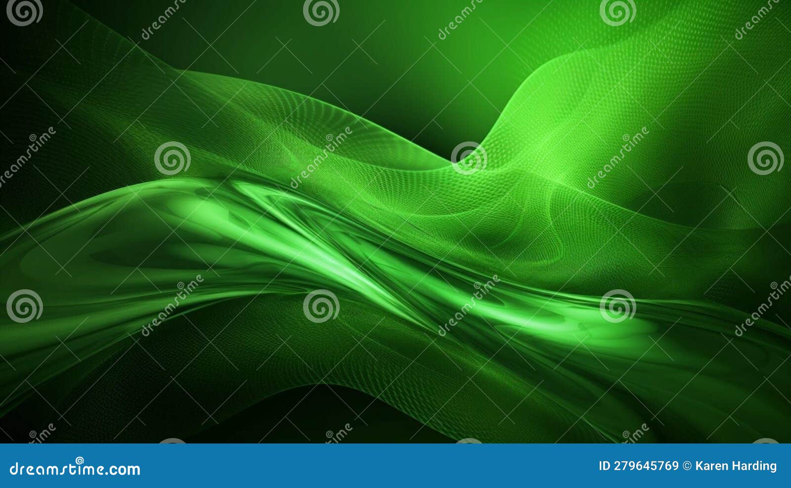 Green Abstract Background Design Stock Illustration - Illustration of ...