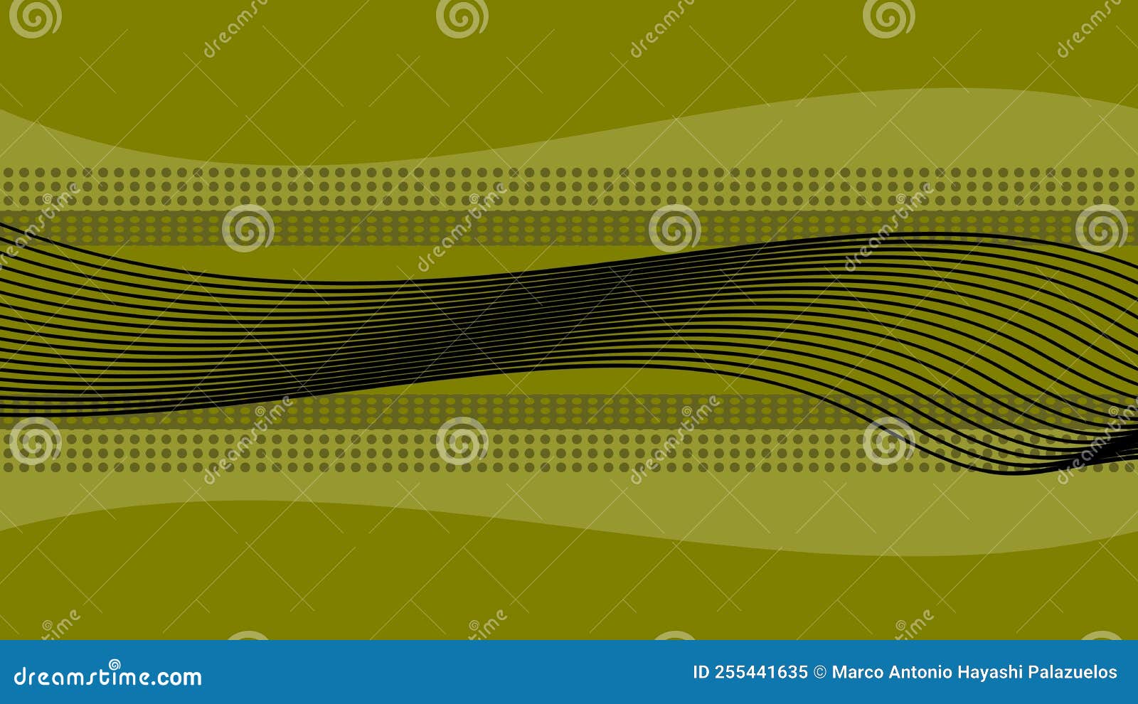 Green Abstract Background Poster Illustration with Lines Design Stock ...