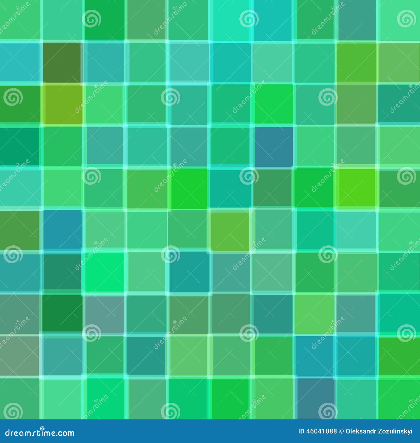 Green Abstract Background. Raster Stock Illustration - Illustration of ...