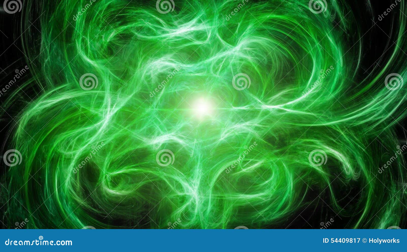 Green Abstract Background with Saturated Green Color Stock Illustration ...
