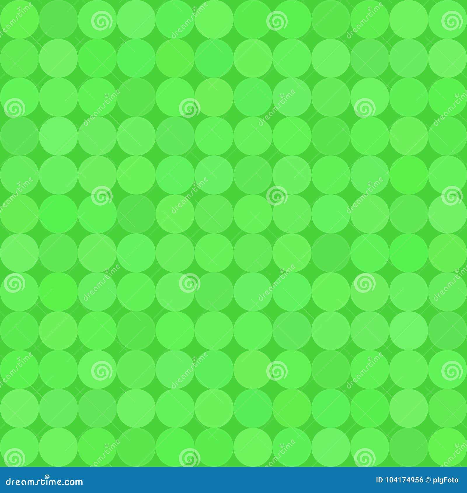 Green Abstract Background or Texture with Circles Stock Illustration ...