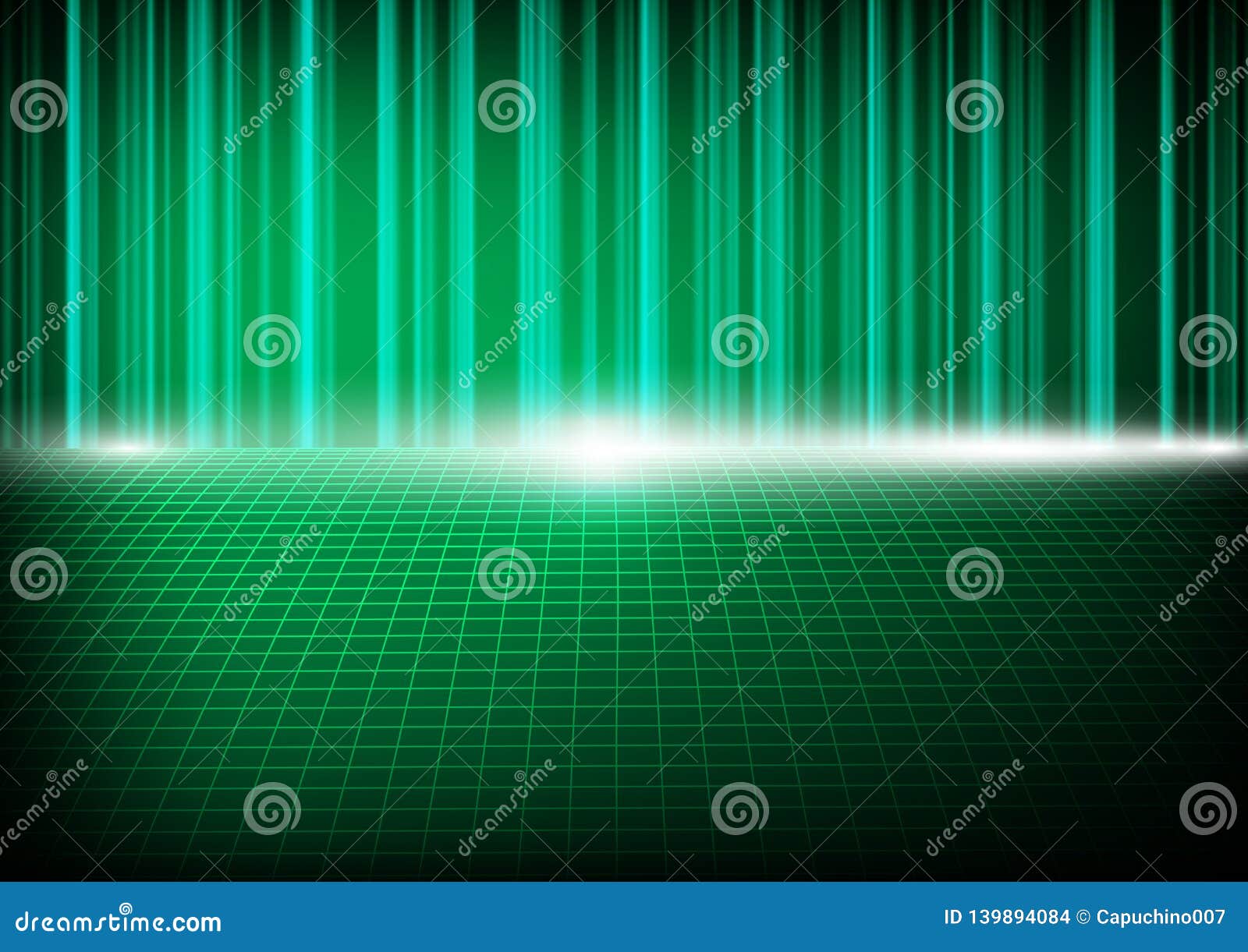 Green Abstract Background Technology Concept Vector Stock Vector ...
