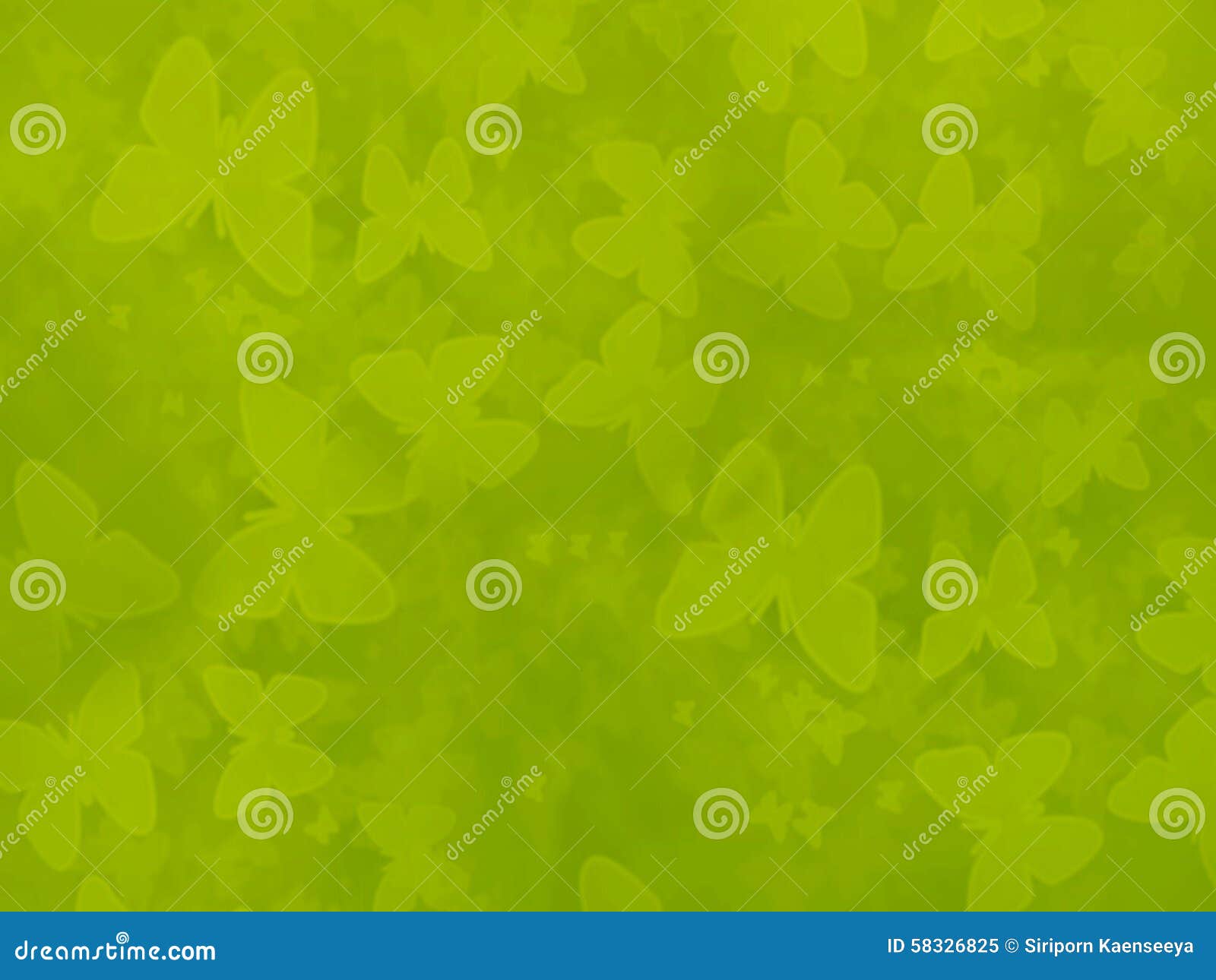 Green Abstract Butterfly Pattern Background Stock Image - Image of ...