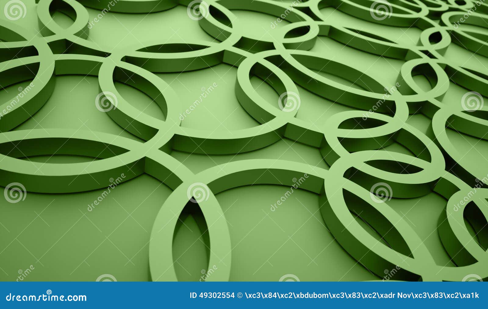 Green Abstract Circle Background Stock Illustration - Illustration of ...