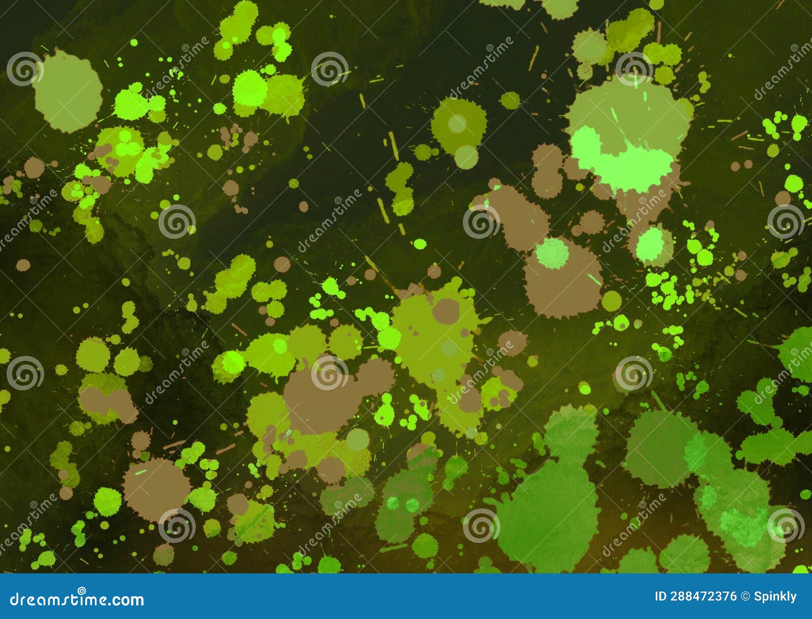 Green Abstract Color Splash Background Stock Illustration ...