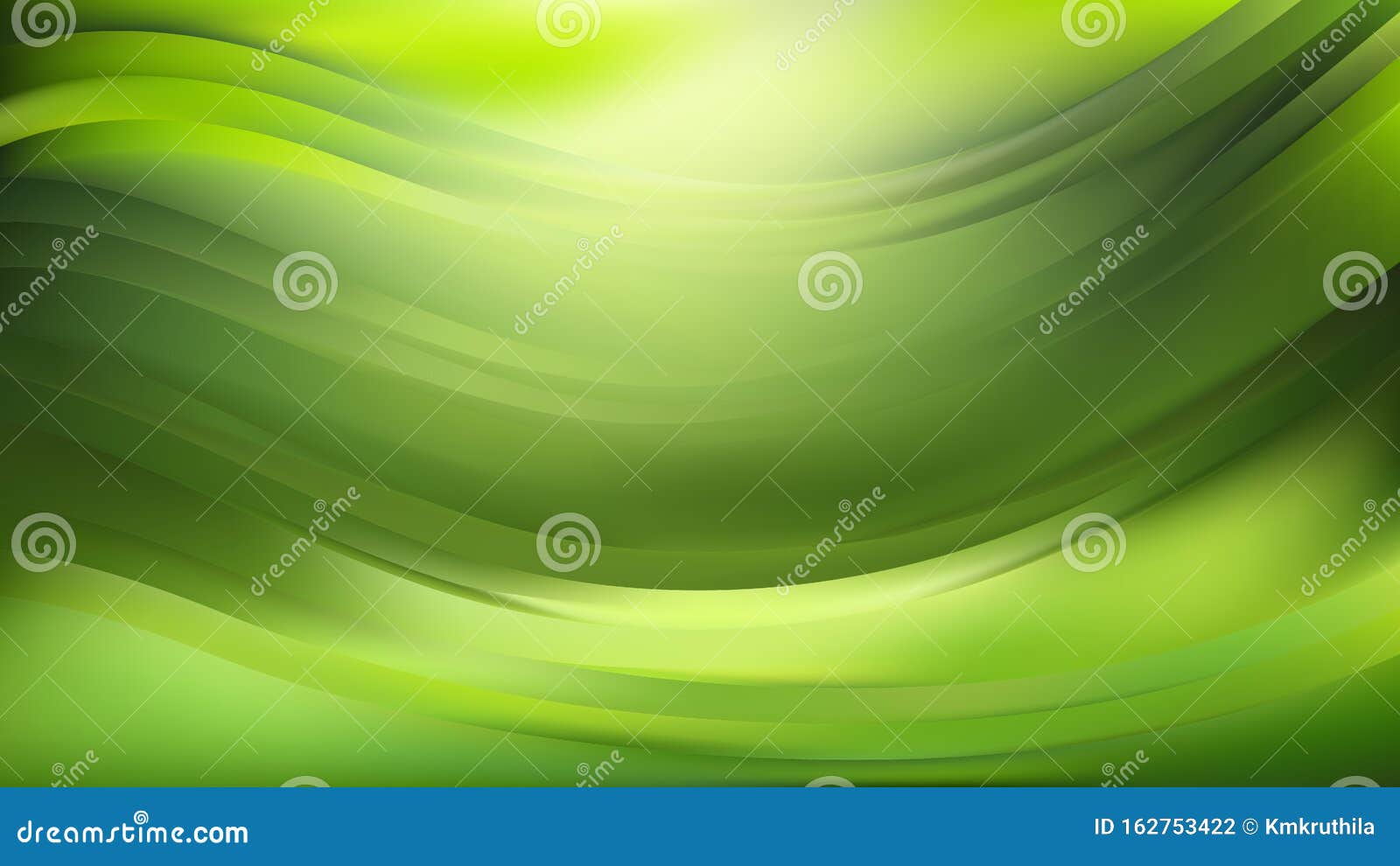 Green Abstract Curve Background Stock Vector - Illustration of shine ...