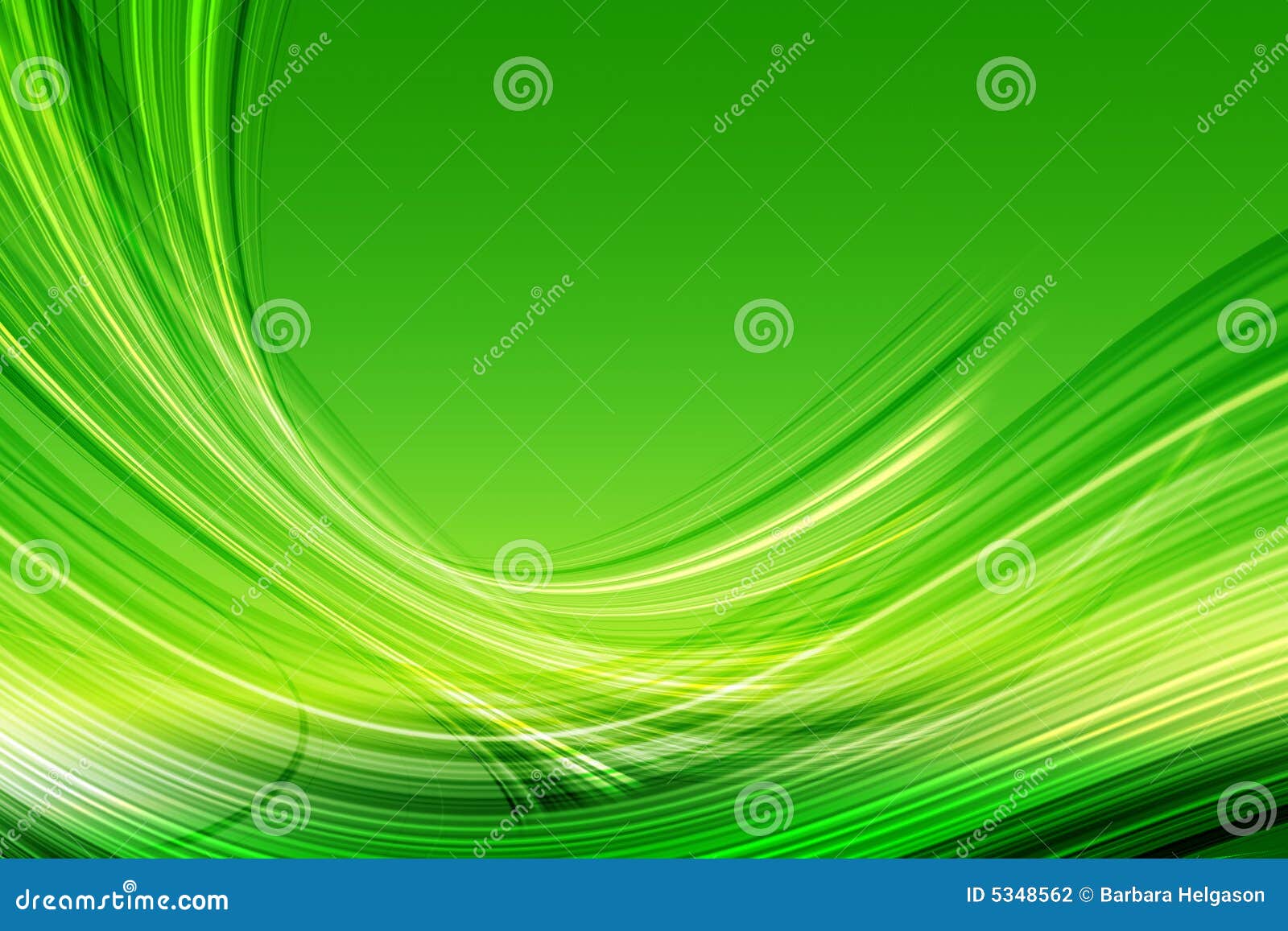 Green abstract curves stock illustration. Illustration of decorative ...
