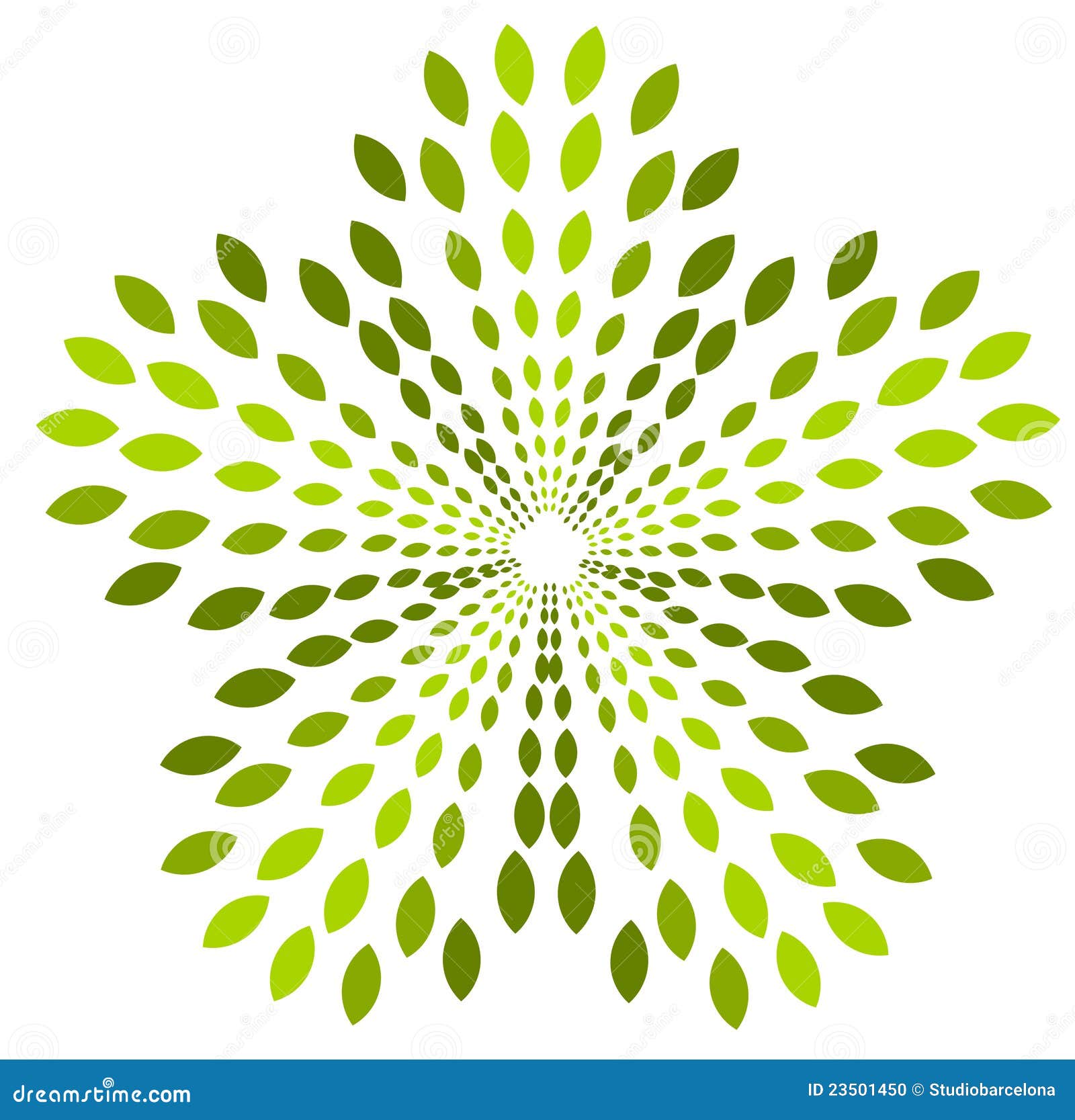 Green abstract emblem stock vector. Illustration of ecological - 23501450