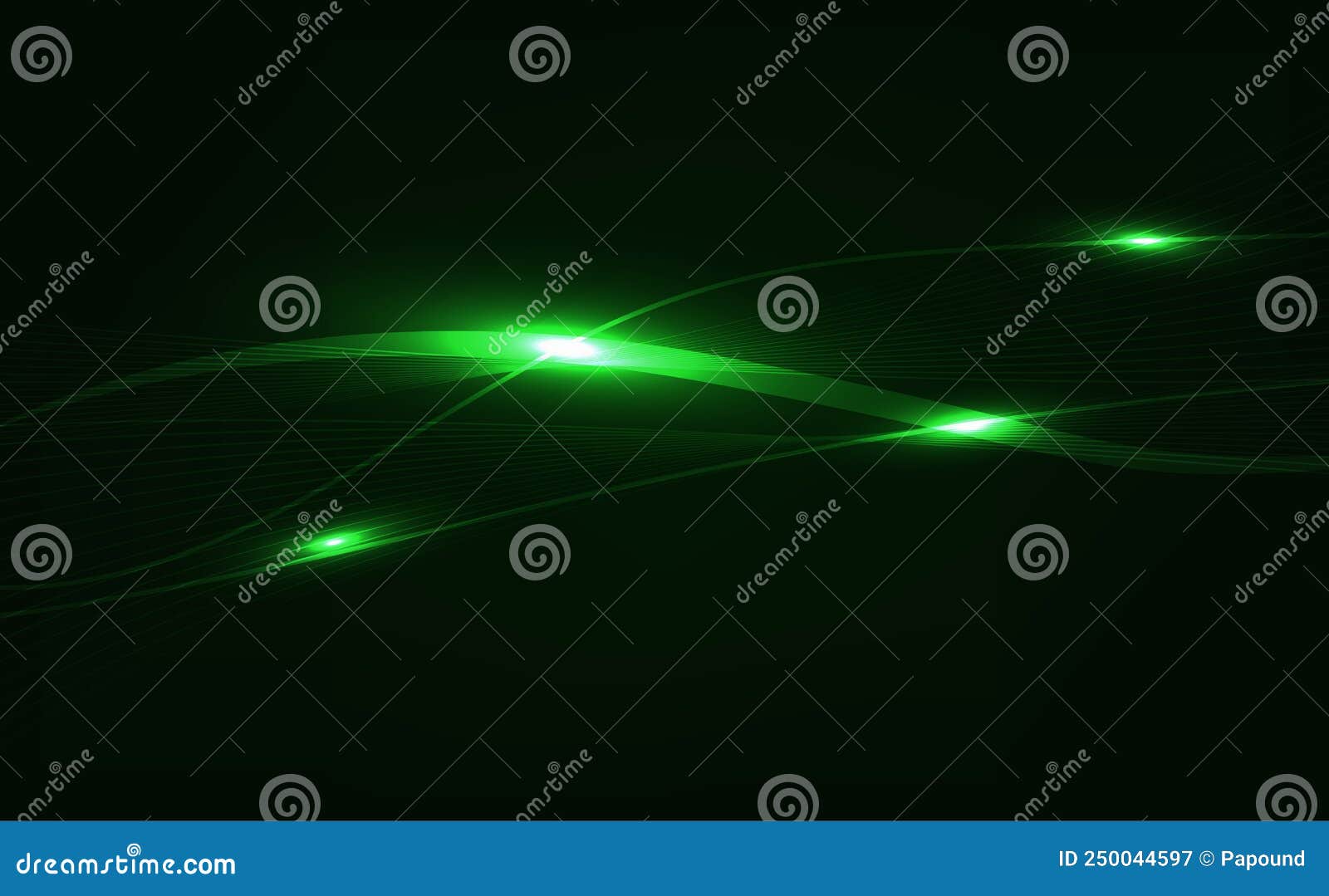 Green Abstract Flash on Background Stock Vector - Illustration of ...