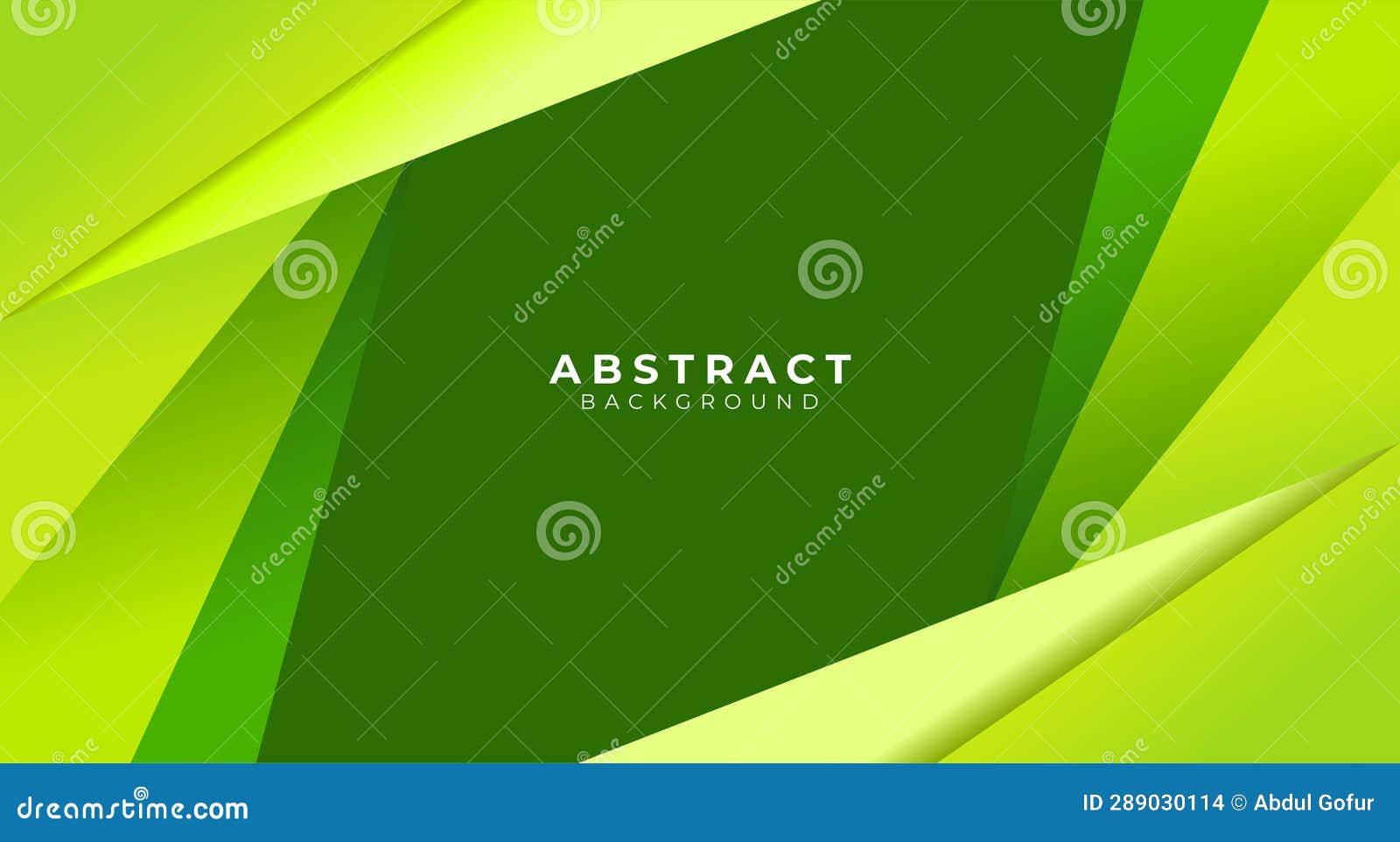 Green Abstract Geometric Frame Background Stock Illustration ...