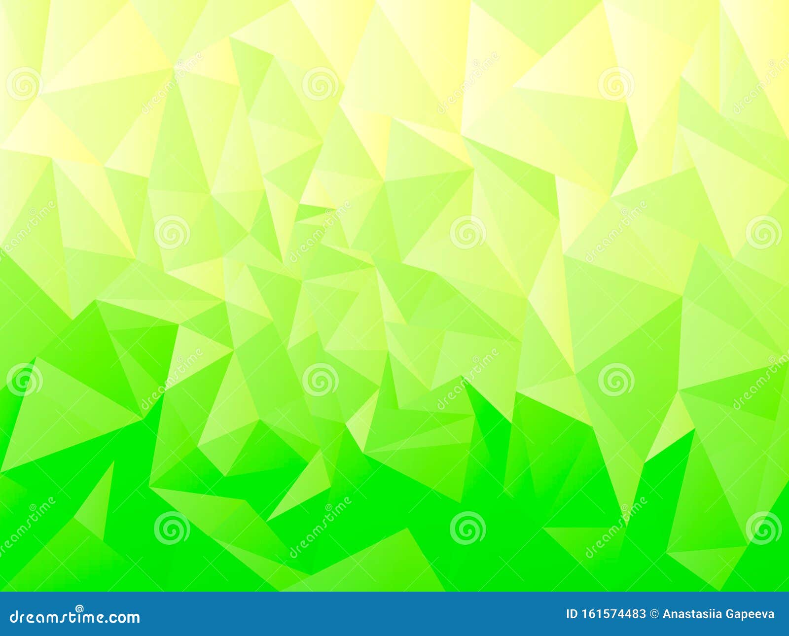 Green Abstract Low Poly Background. Vector Illustration Stock ...