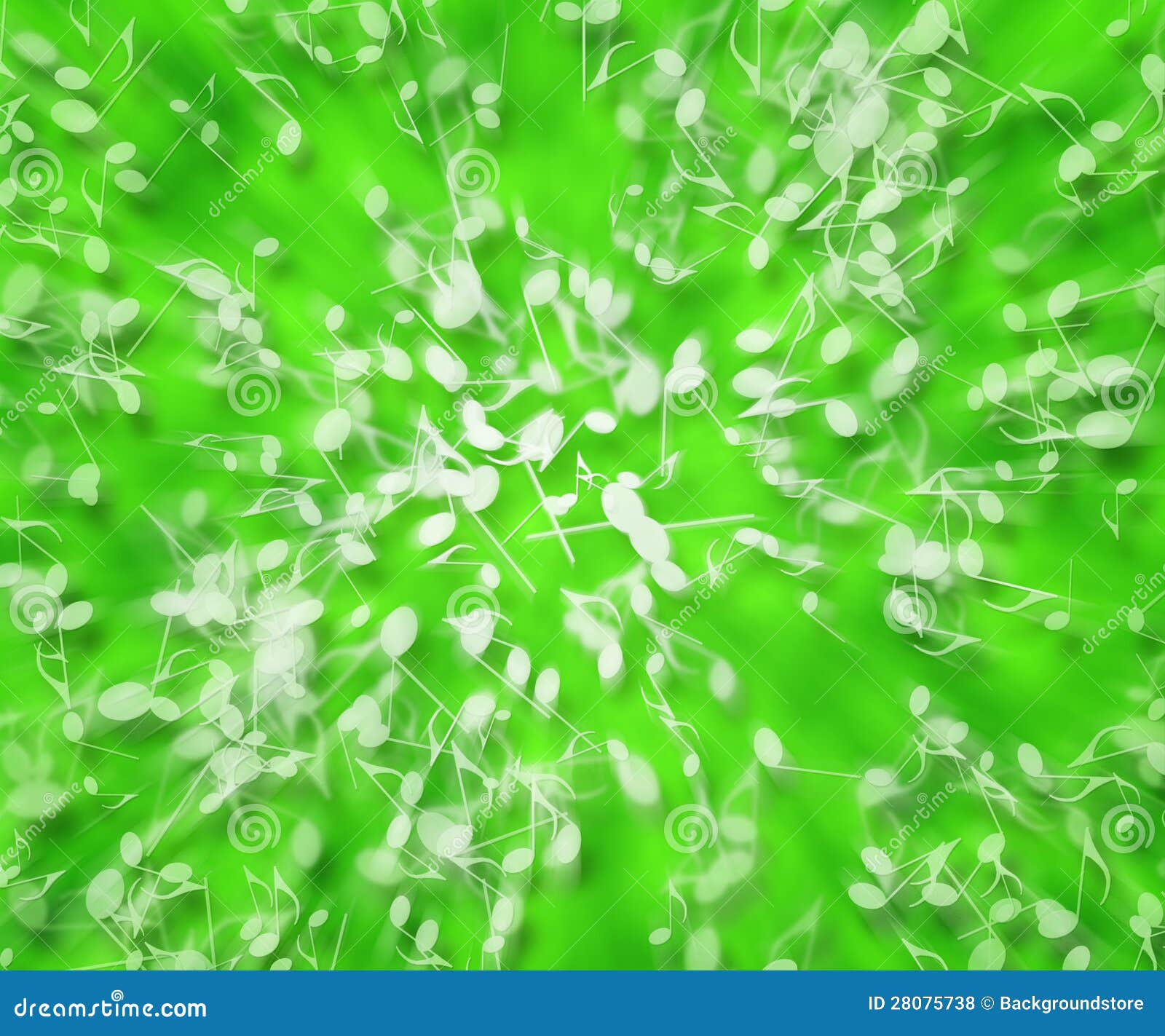 Green Abstract Music Burst Background Stock Photo - Image of grain ...