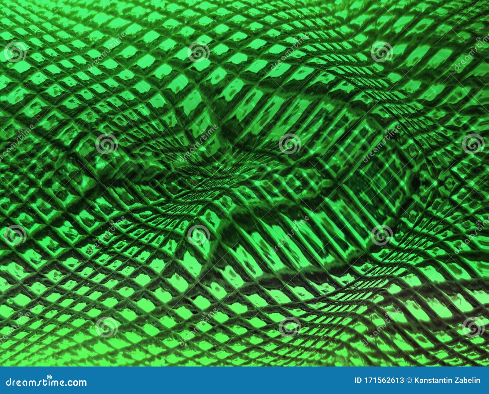 Green Abstract Patterns. Dynamic Waves. Abstract Background Stock ...