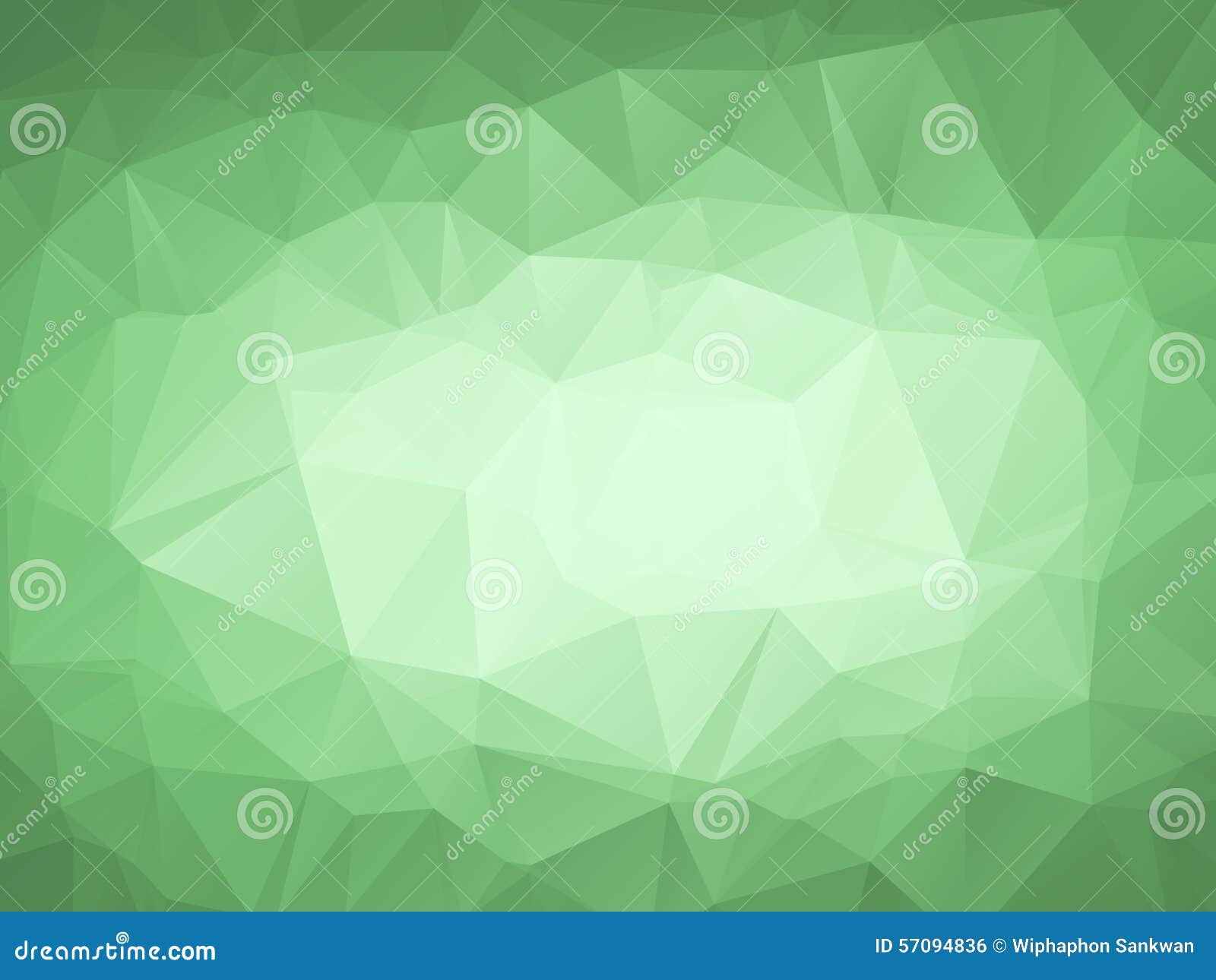 Green Abstract Polygonal Geometric Stock Vector - Illustration of ...