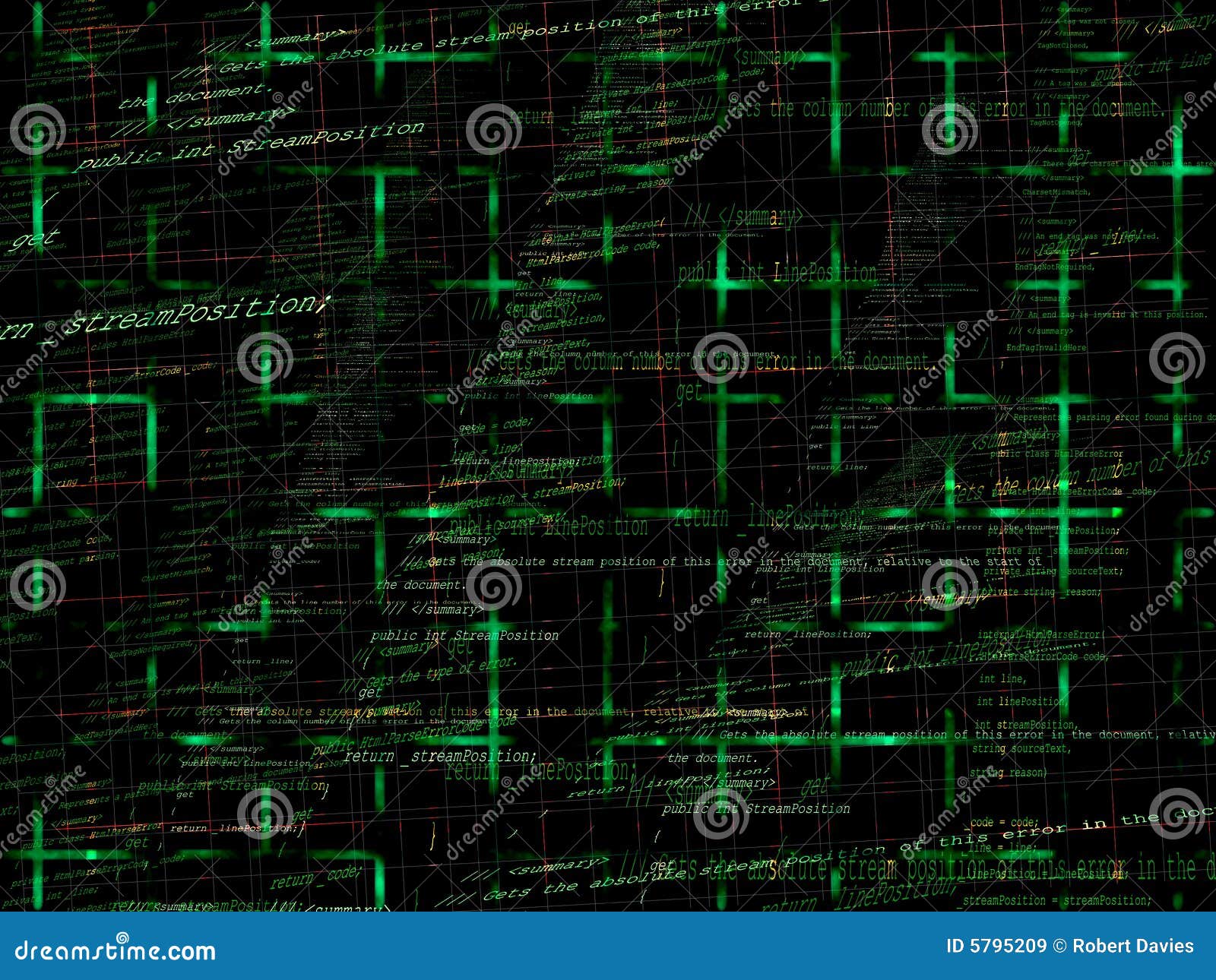 Green Abstract Programming Code Background Stock Illustration ... Green Abstract Programming Code Background Stock Illustration ...