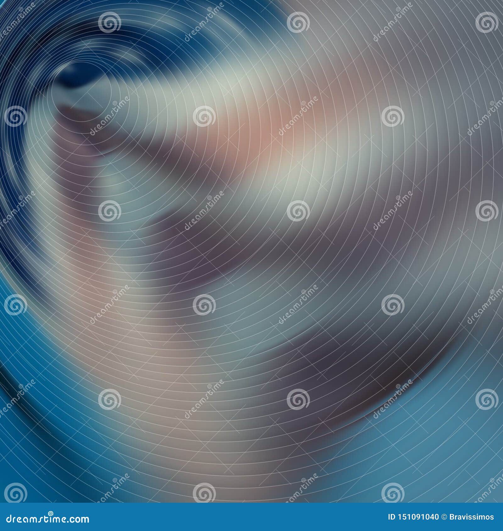 Green Abstract Radial Backdrop Gradient. Floral Stock Illustration ...