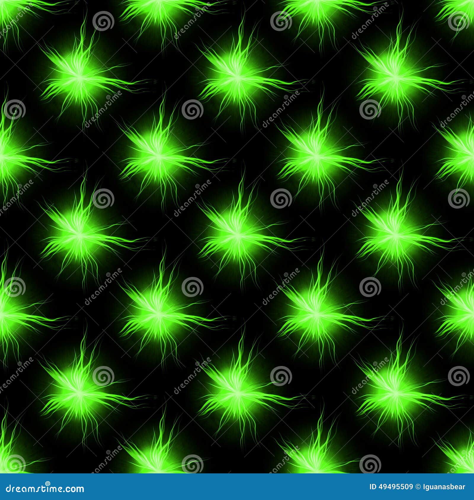 Green Abstract Seamless Plasmatic Pattern Stock Illustration ...