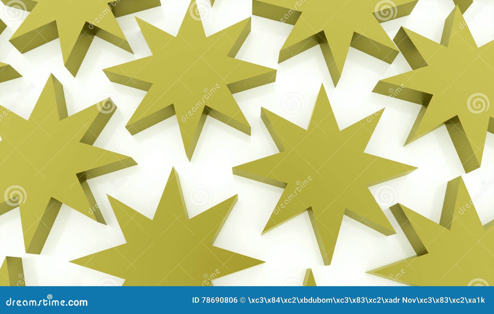 Green Abstract Stars Background Stock Illustration - Illustration of ...