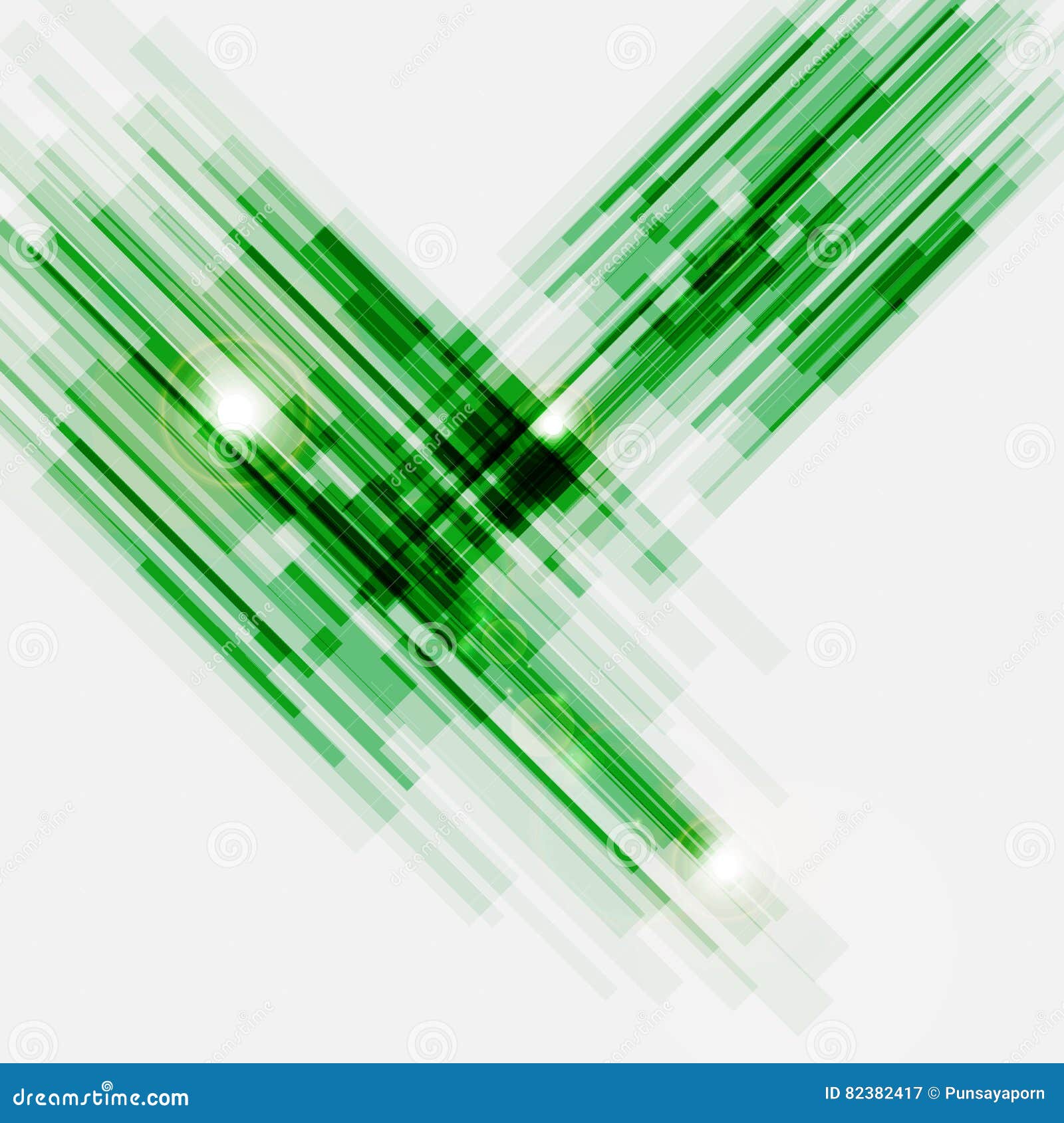 Green Abstract Straight Lines Background Stock Vector - Illustration of ...