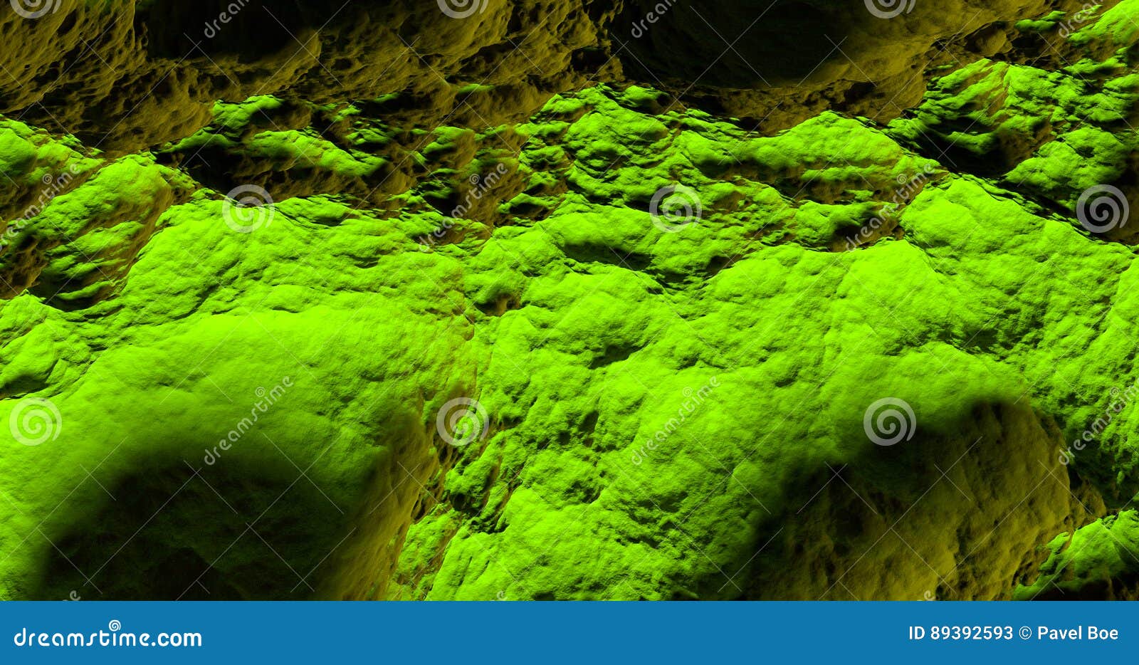 Green Abstract Texture and Background 3d Illustration Stock Image ...