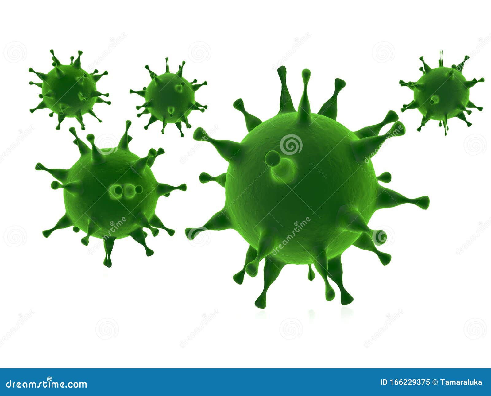 Green Abstract Viruses on a White 库存例证 - 插画 包括有 叶子, 泼溅物: 166229375