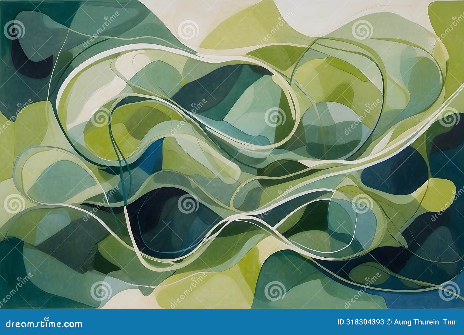 Green abstract wallpaper stock image. Image of greenery - 318304393