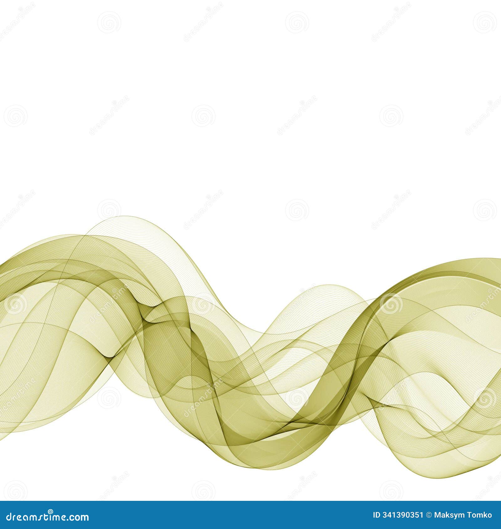 Green Abstract Wave. Vector Wave Pattern. Eps 10 Stock Illustration ...