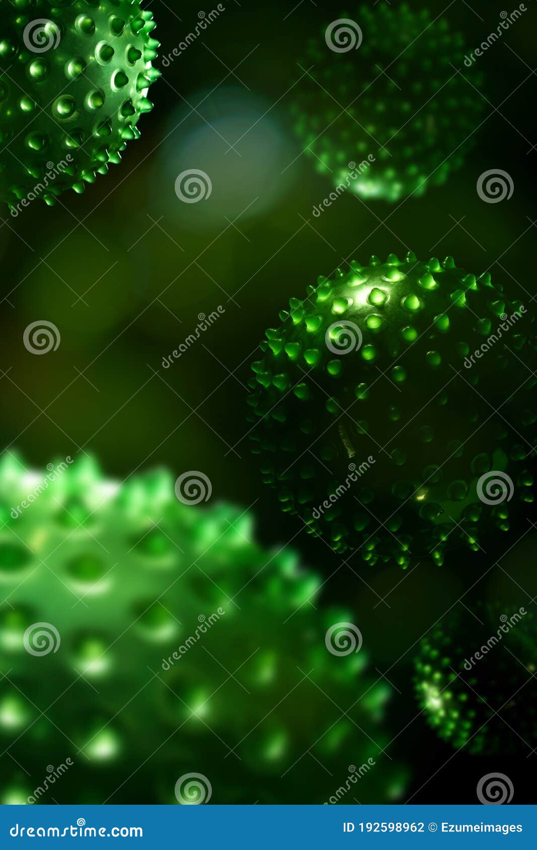 Green Algae Cells 3D Illustration Stock Photo - Image of cells ...