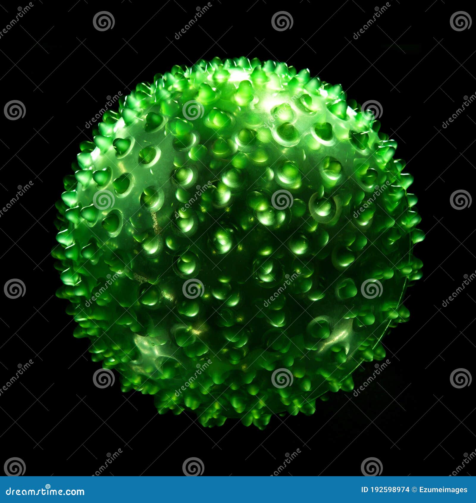 Green Algae Cells 3D Illustration Stock Photo - Image of model, biology ...
