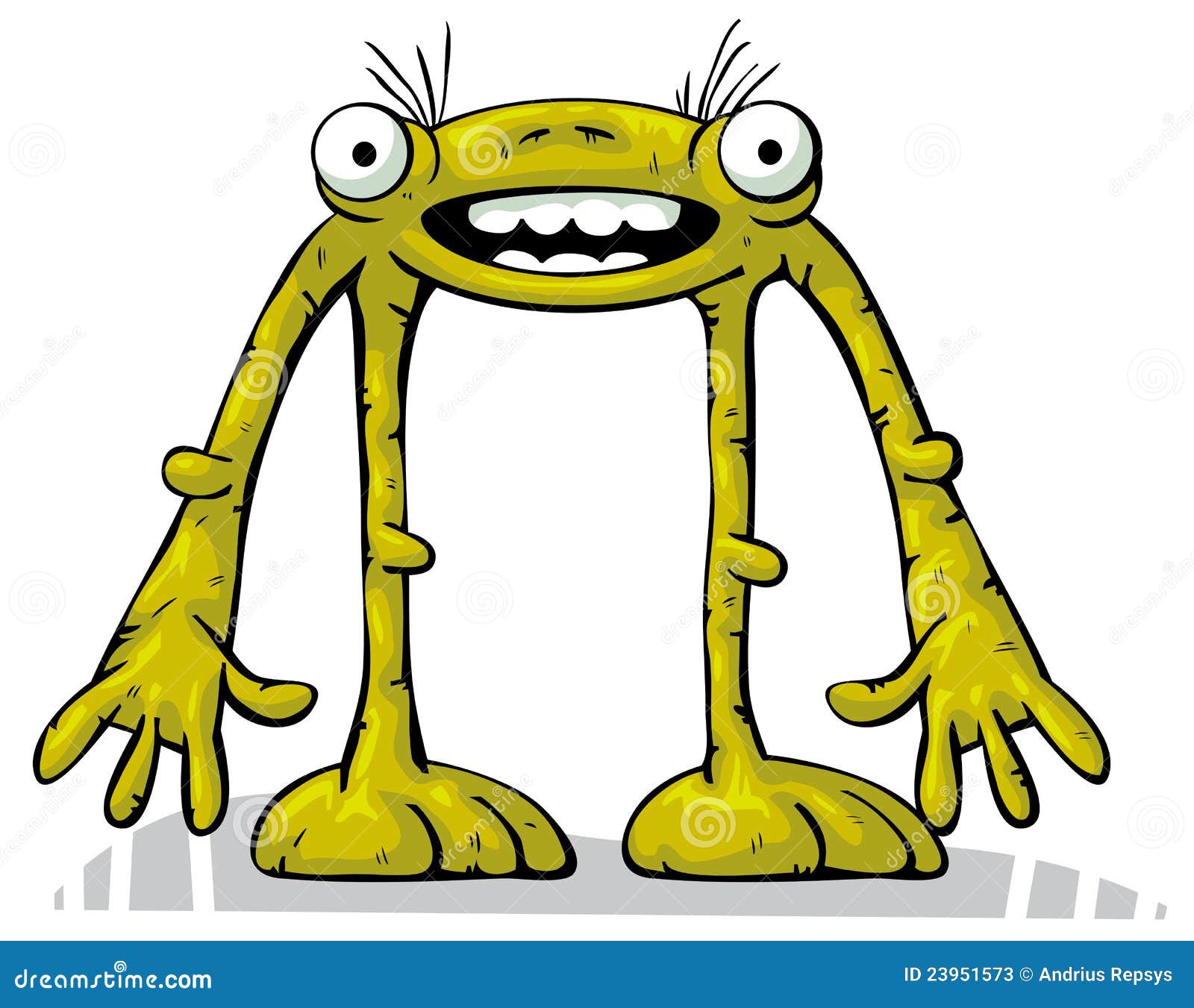 3d Alien Creature Illustration Royalty-Free Cartoon | CartoonDealer.com ...