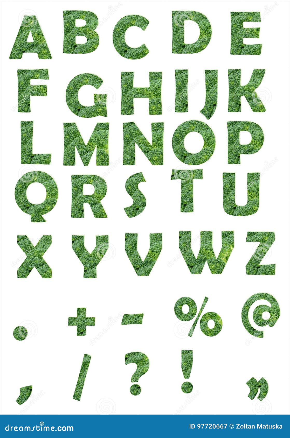 Green alphabet stock illustration. Illustration of childhood - 97720667
