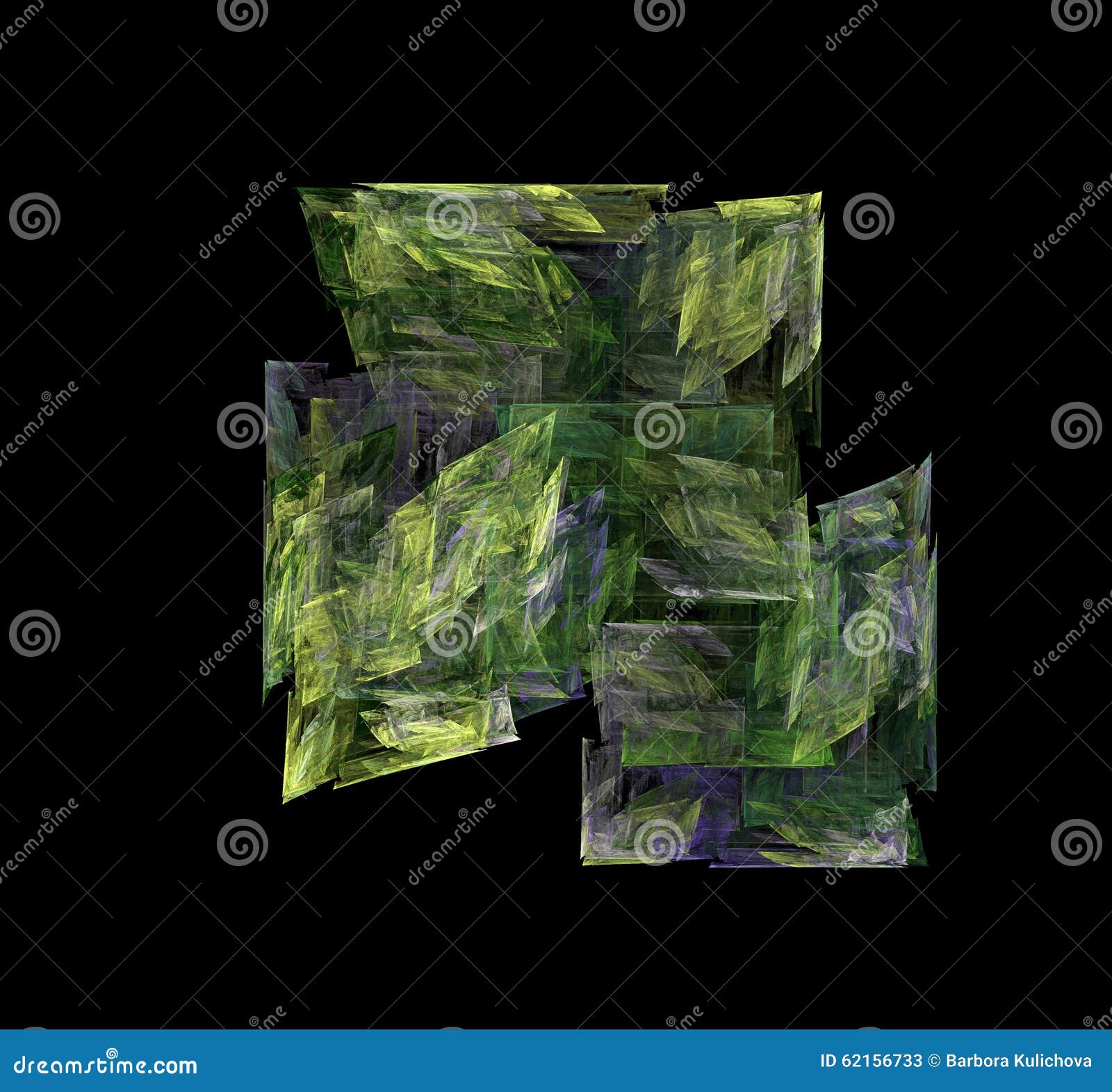 Green angular fractal stock image. Image of textures - 62156733