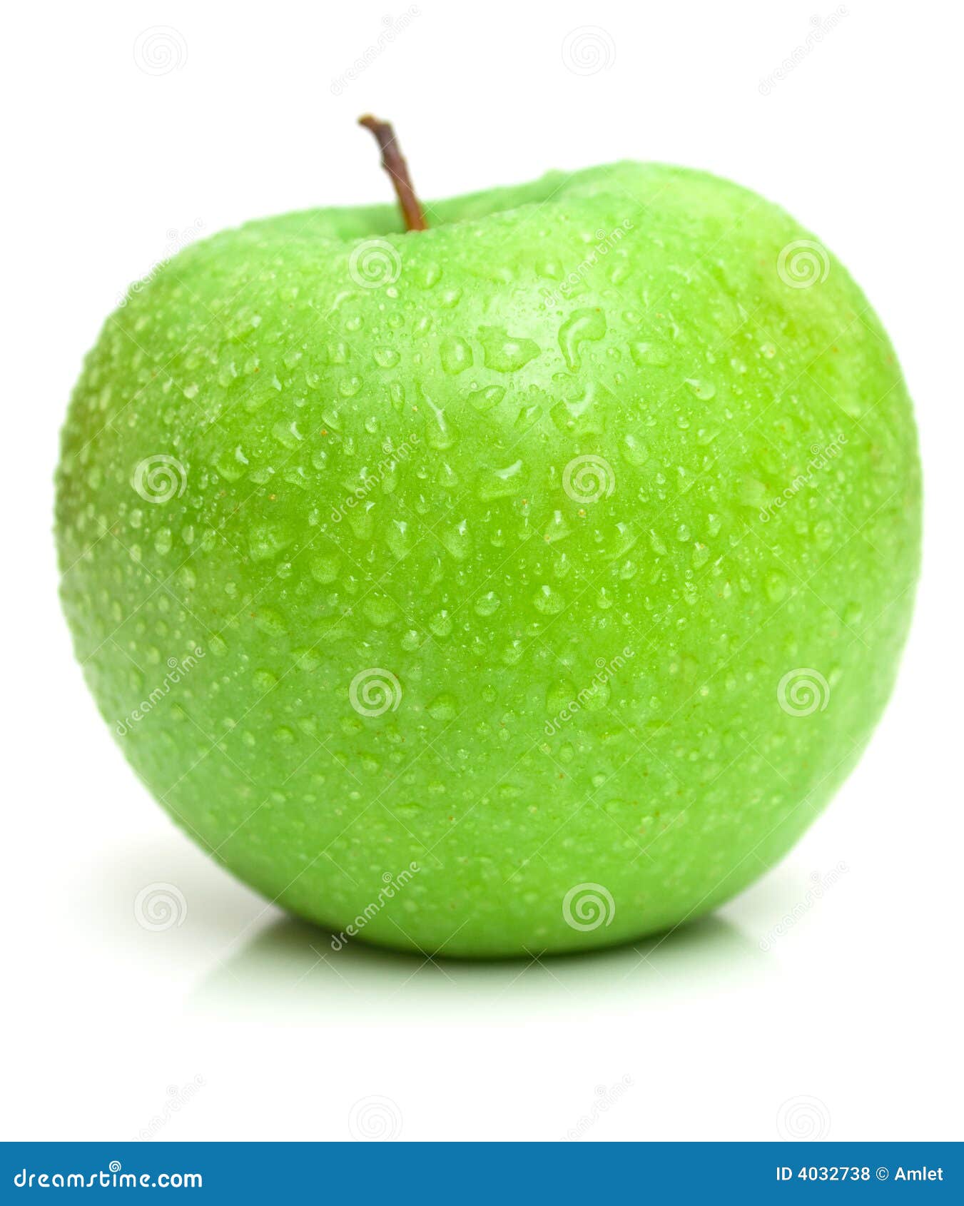Green apple 1 stock photo. Image of nature, dieting, food - 4032738