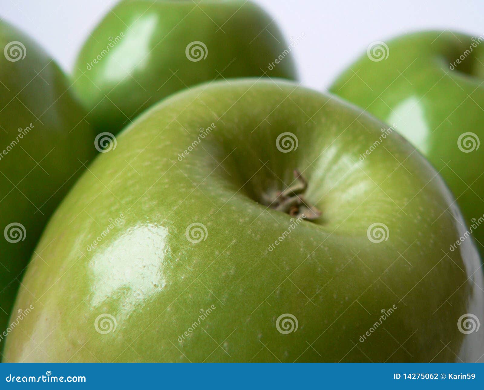 Green apple stock photo. Image of peel, green, apples - 14275062
