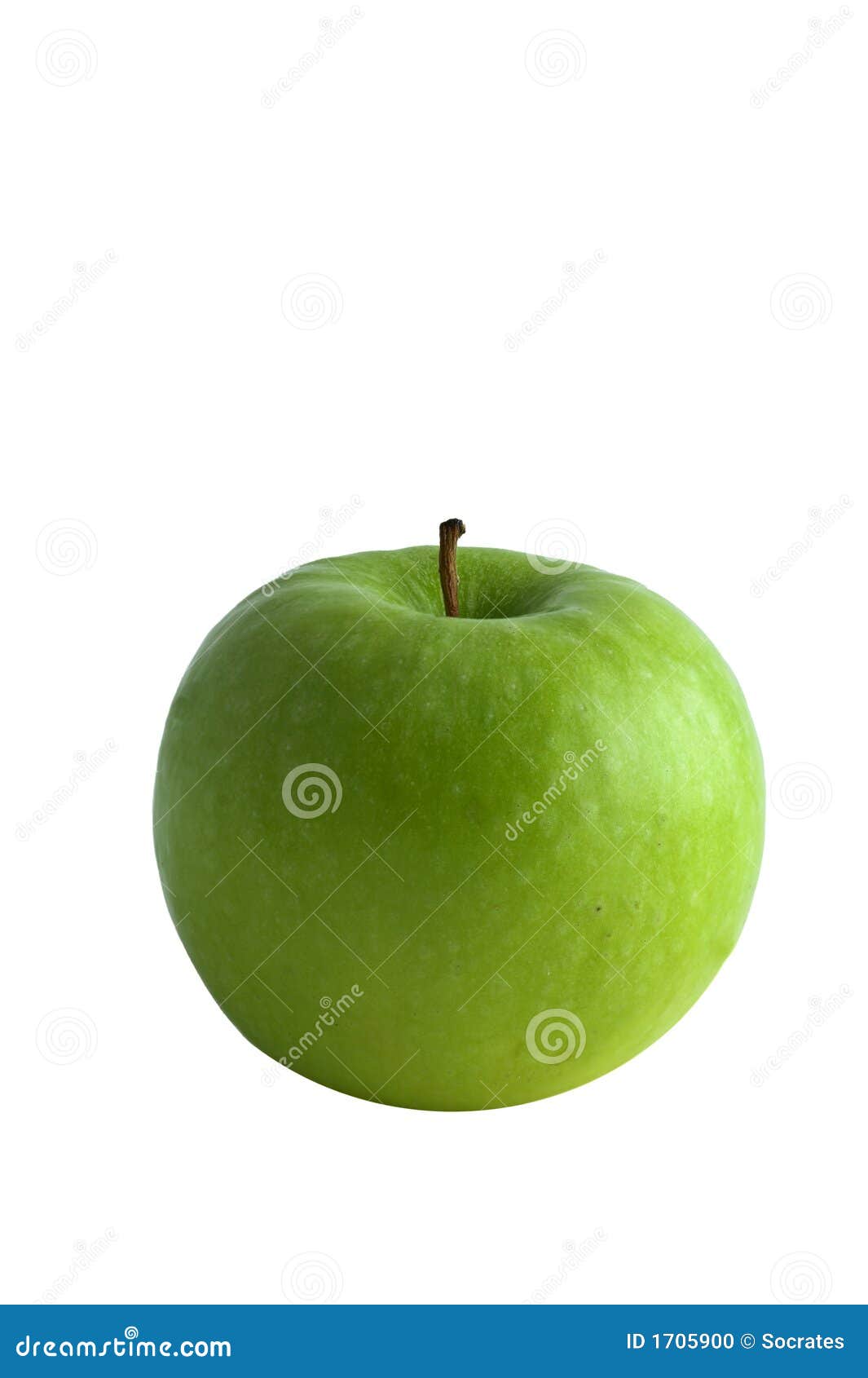 Green apple stock photo. Image of fruity, food, granny - 1705900