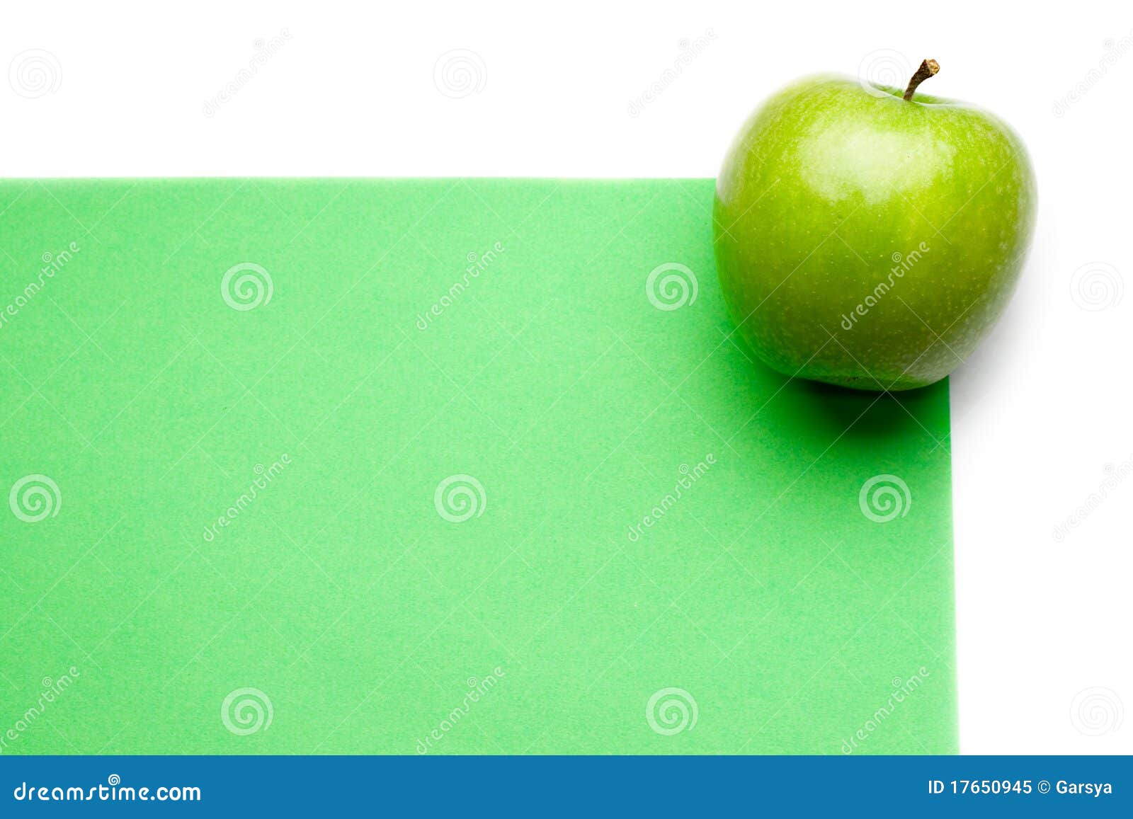 Green apple stock image. Image of food, nature, healthy - 17650945