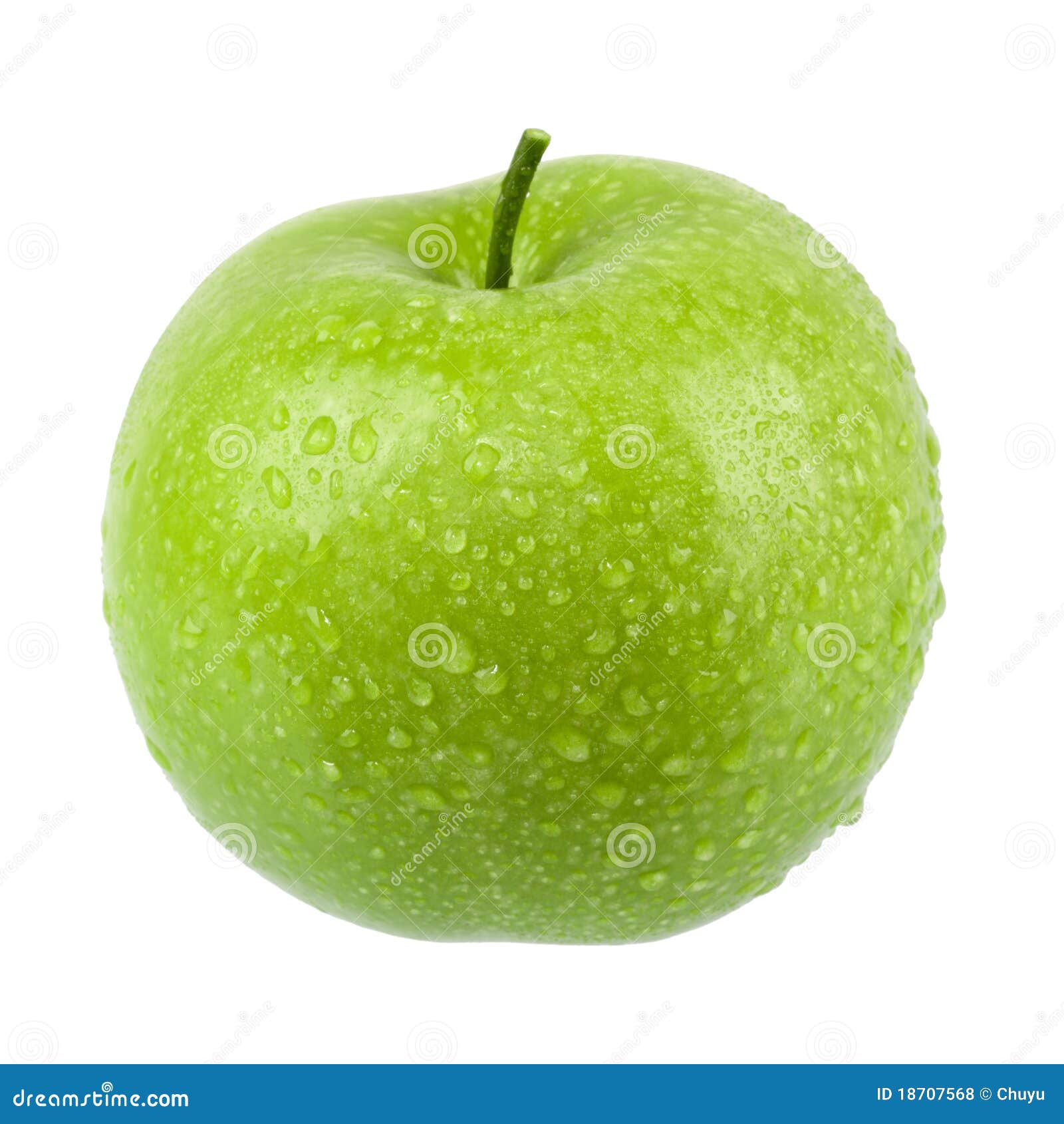 Green apple stock photo. Image of isolated, healthy, apple - 18707568