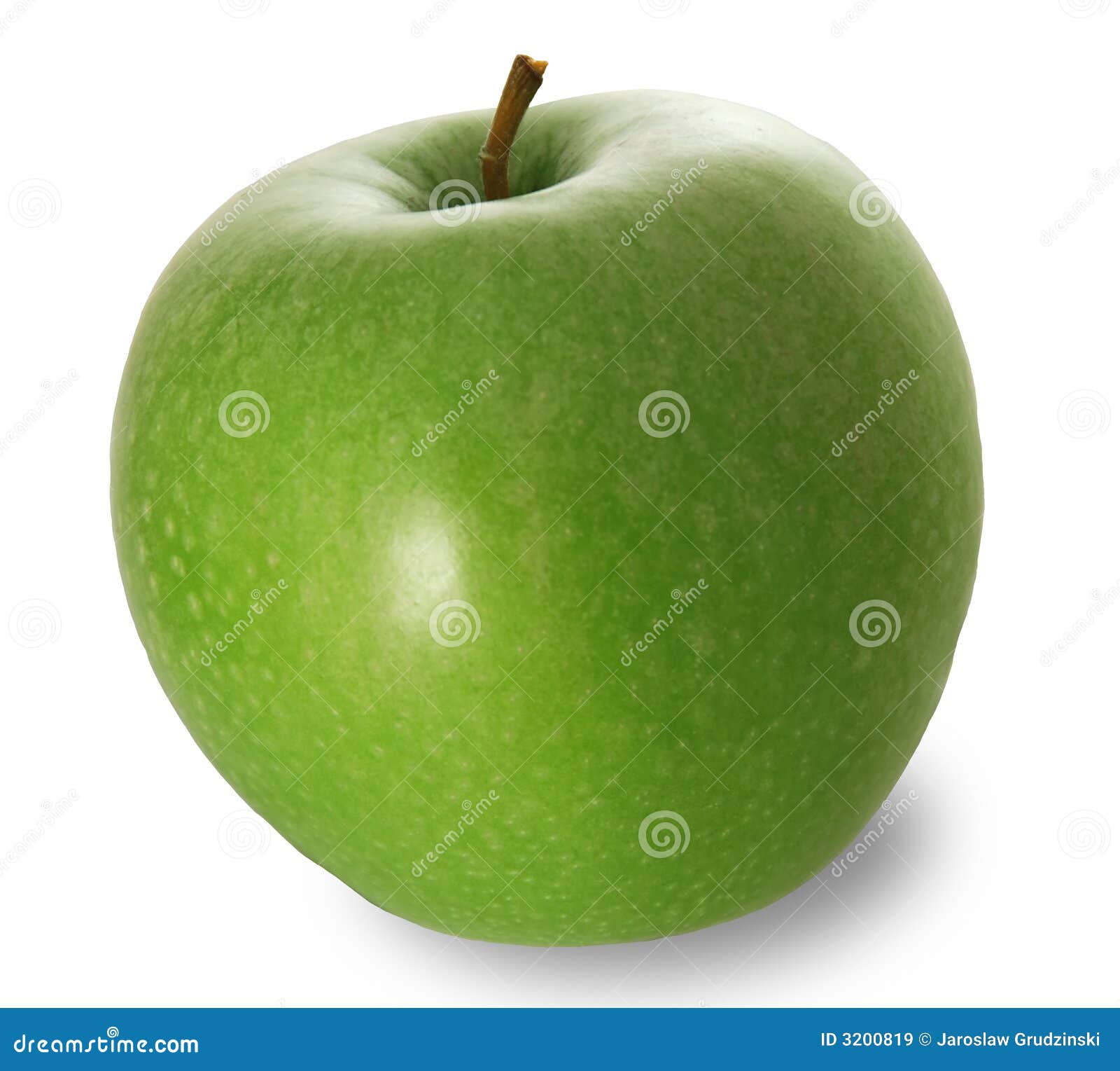 Green apple stock image. Image of colored, nature, bright - 3200819