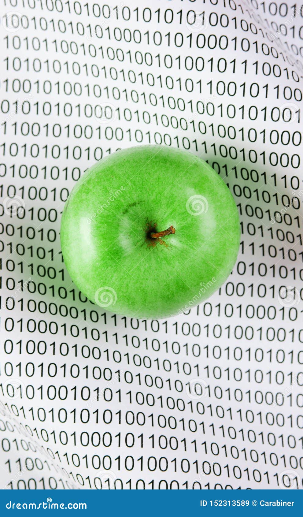 Green apple stock image. Image of number, data, metaphor - 152313589
