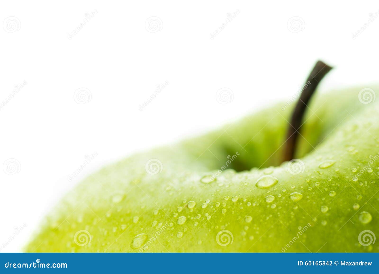 Green apple close up stock photo. Image of nature, healthcare - 60165842