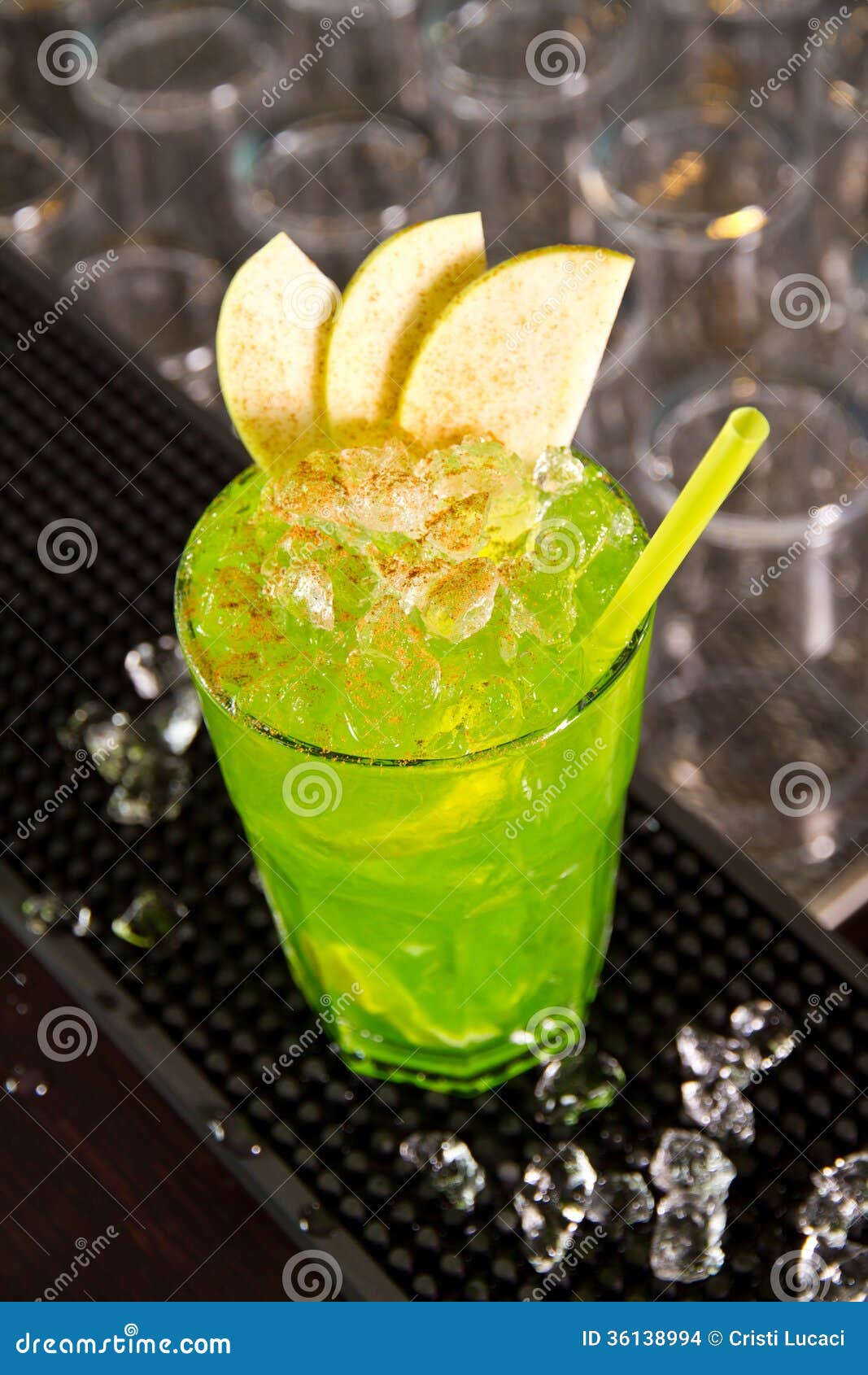 Green apple stock photo. Image of liquor, juice, beverage - 36138994