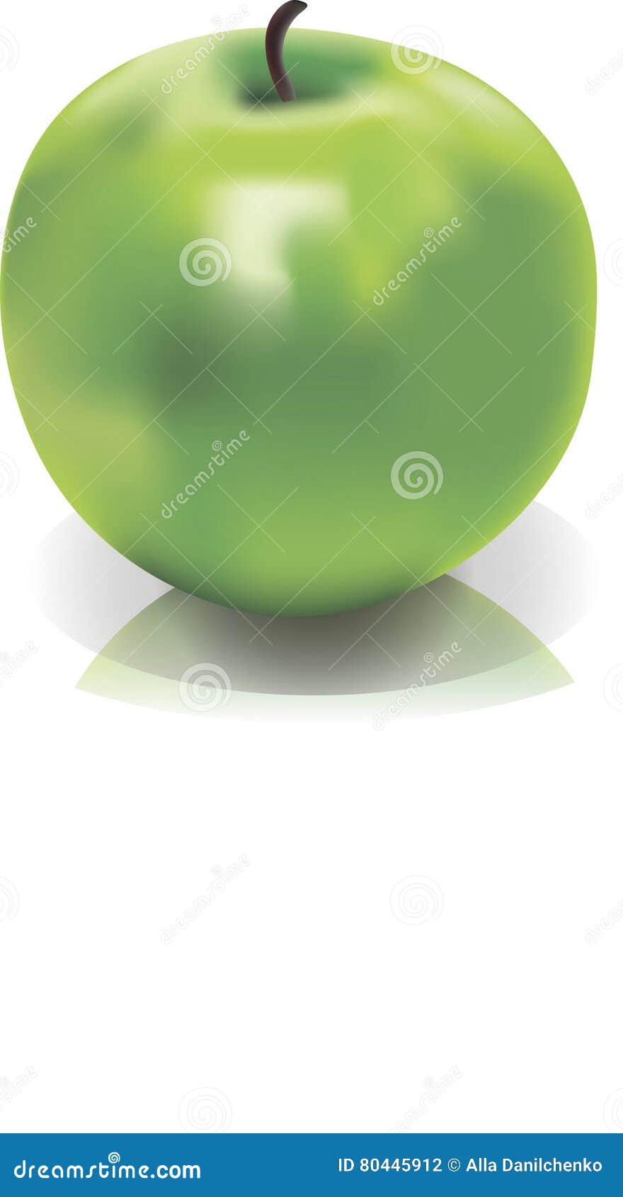 Green apple mesh stock vector. Illustration of mesh, green - 80445912