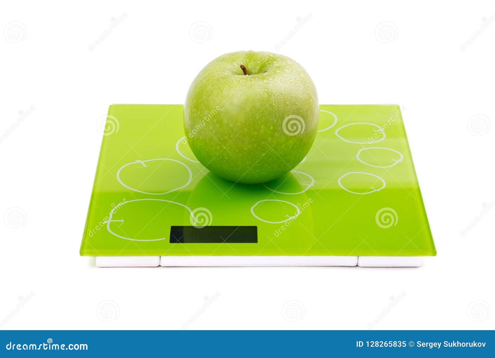 Green apple on scales stock image. Image of bright, isolated - 128265835 Green apple on scales stock image. Image of bright, isolated - 128265835