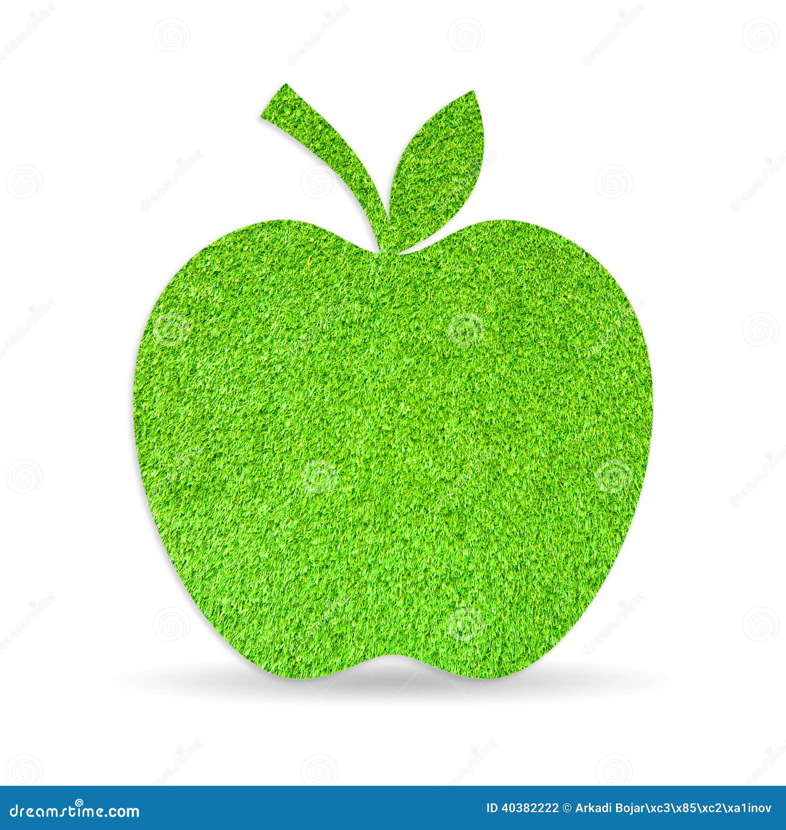 Green apple stock photo. Image of textured, sign, white - 40382222