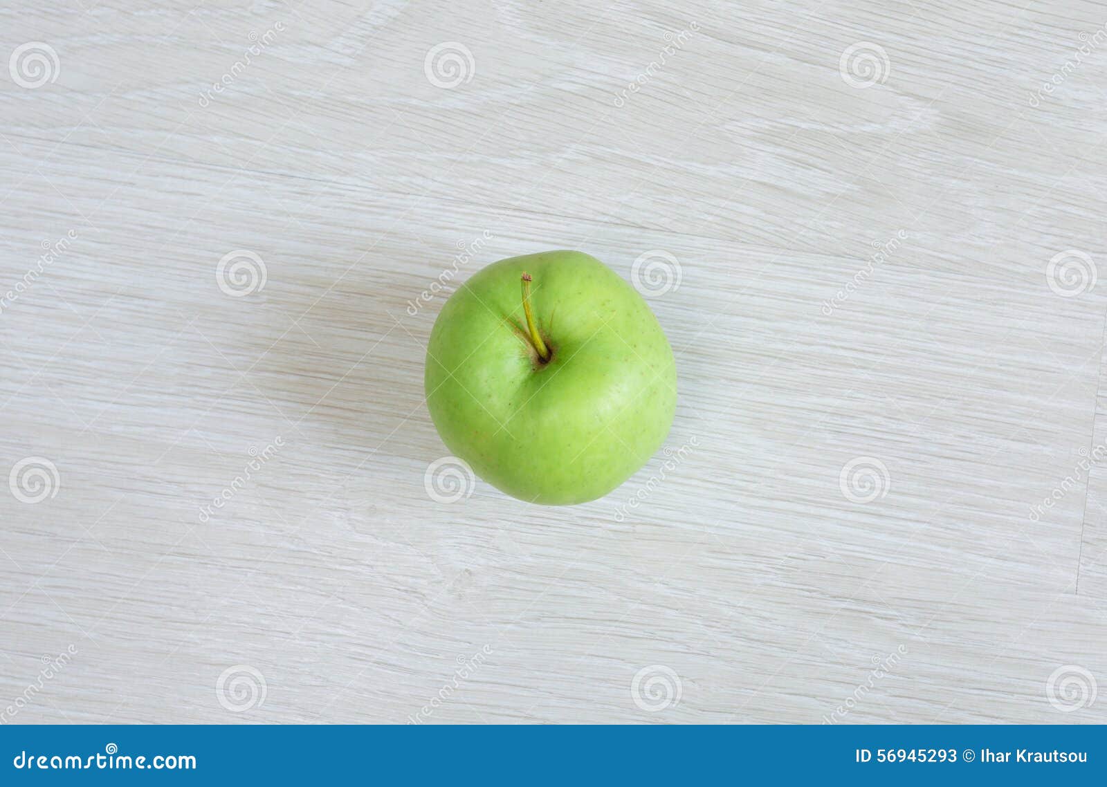 Green apple , top view stock image. Image of macro, food - 56945293