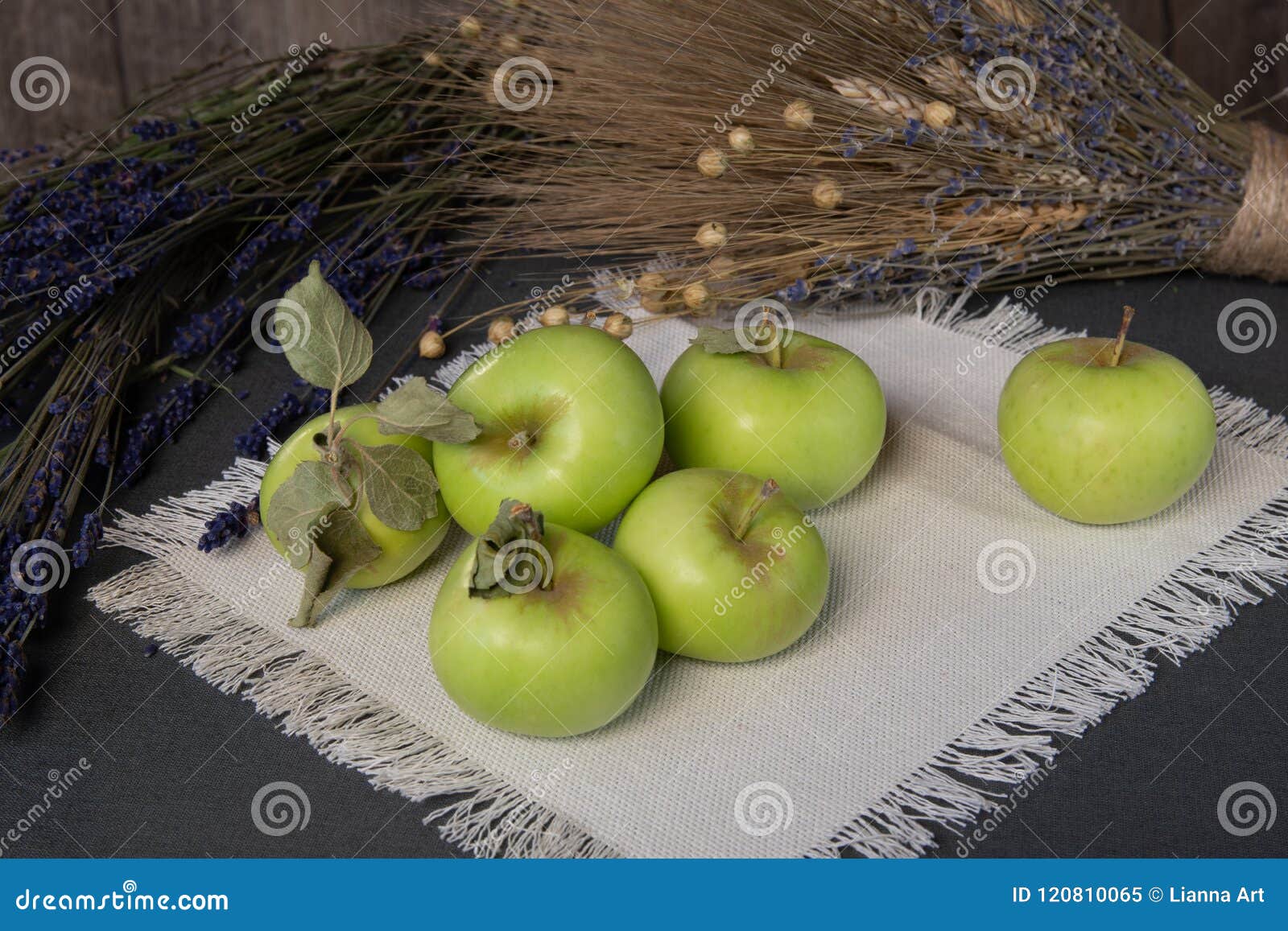 Apples on the table stock image. Image of green, apple - 120810065