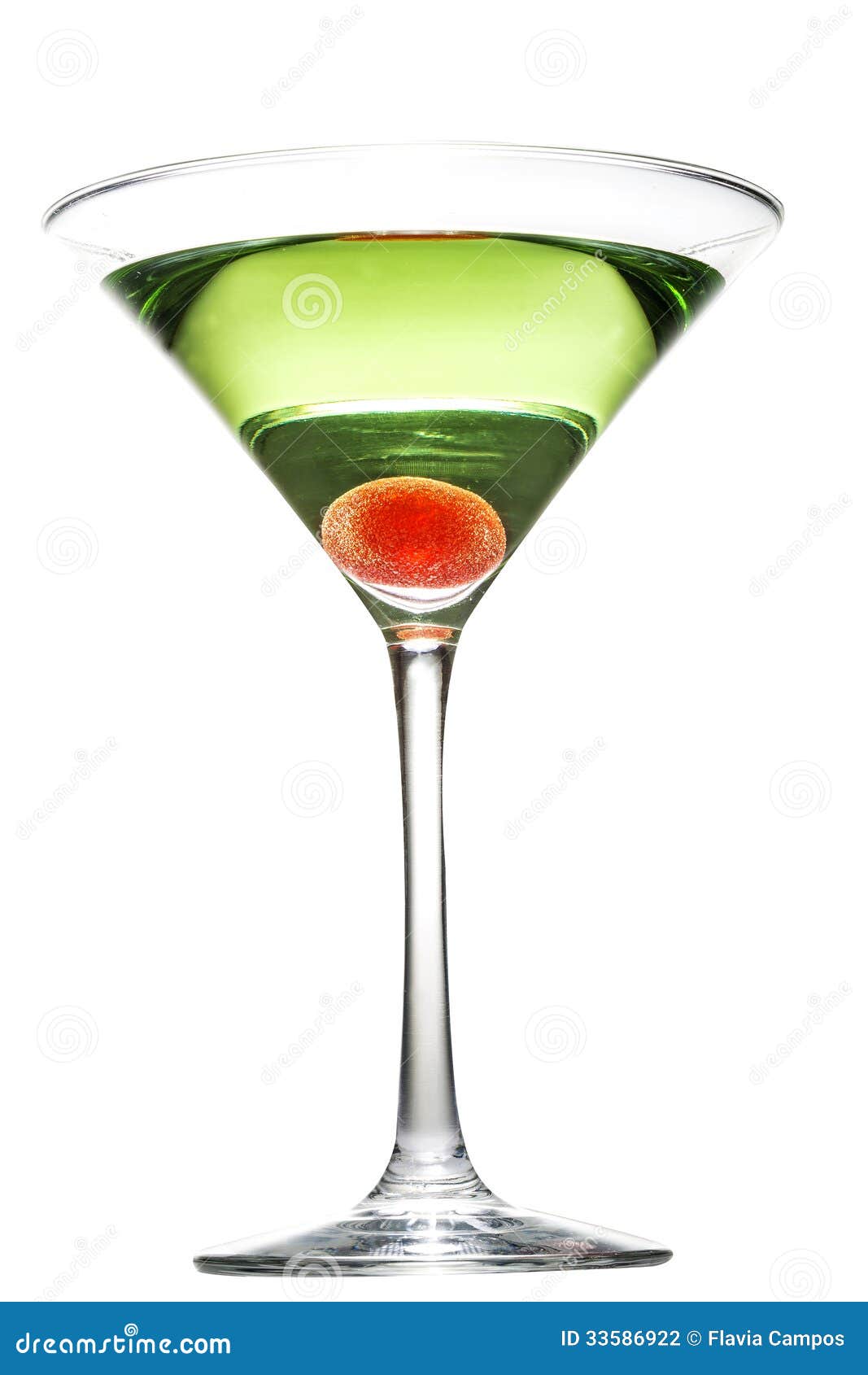 Green Appple Martini stock photo. Image of alcohol, martini - 33586922